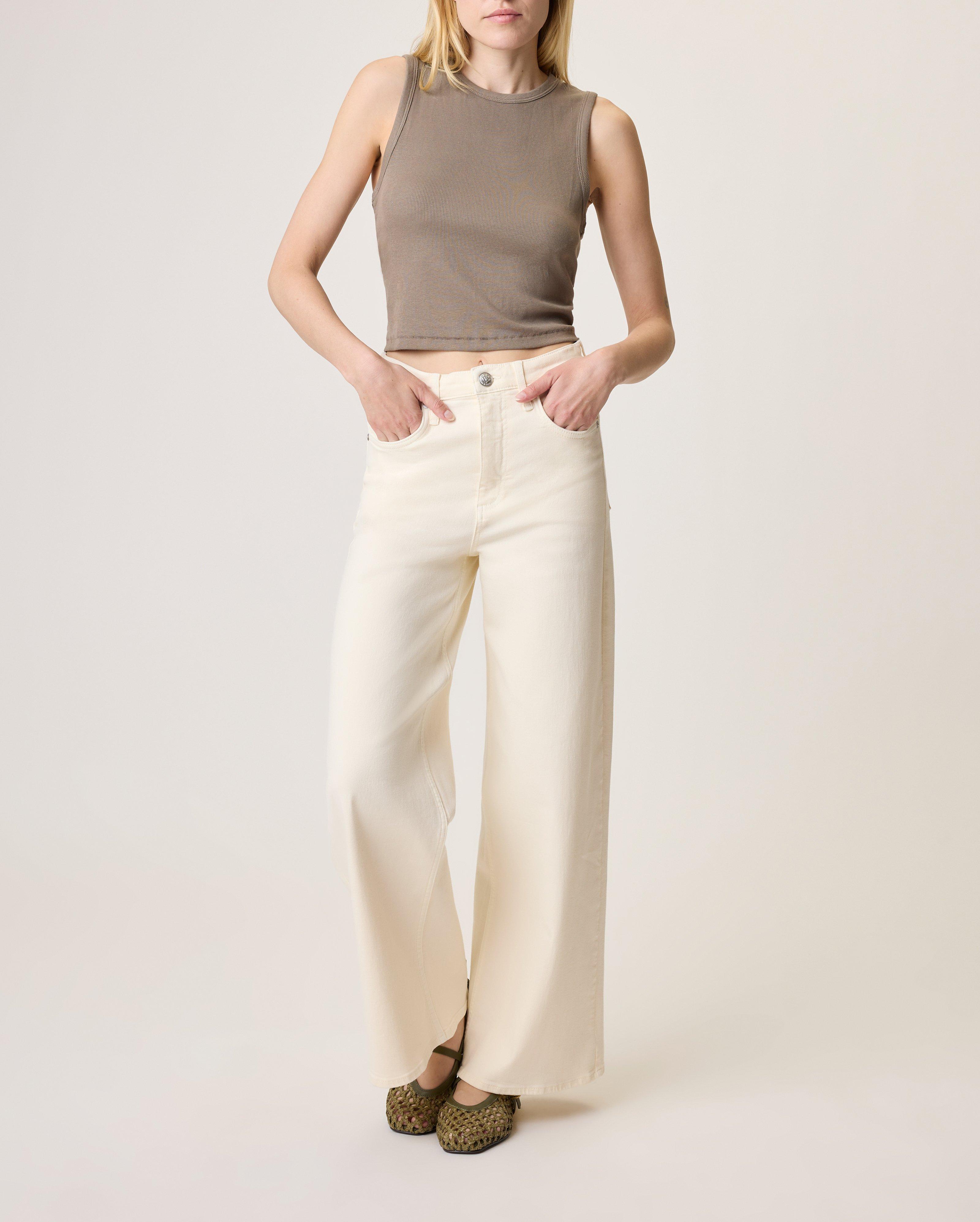 Essie Ribbed Crop Tank | rag & bone