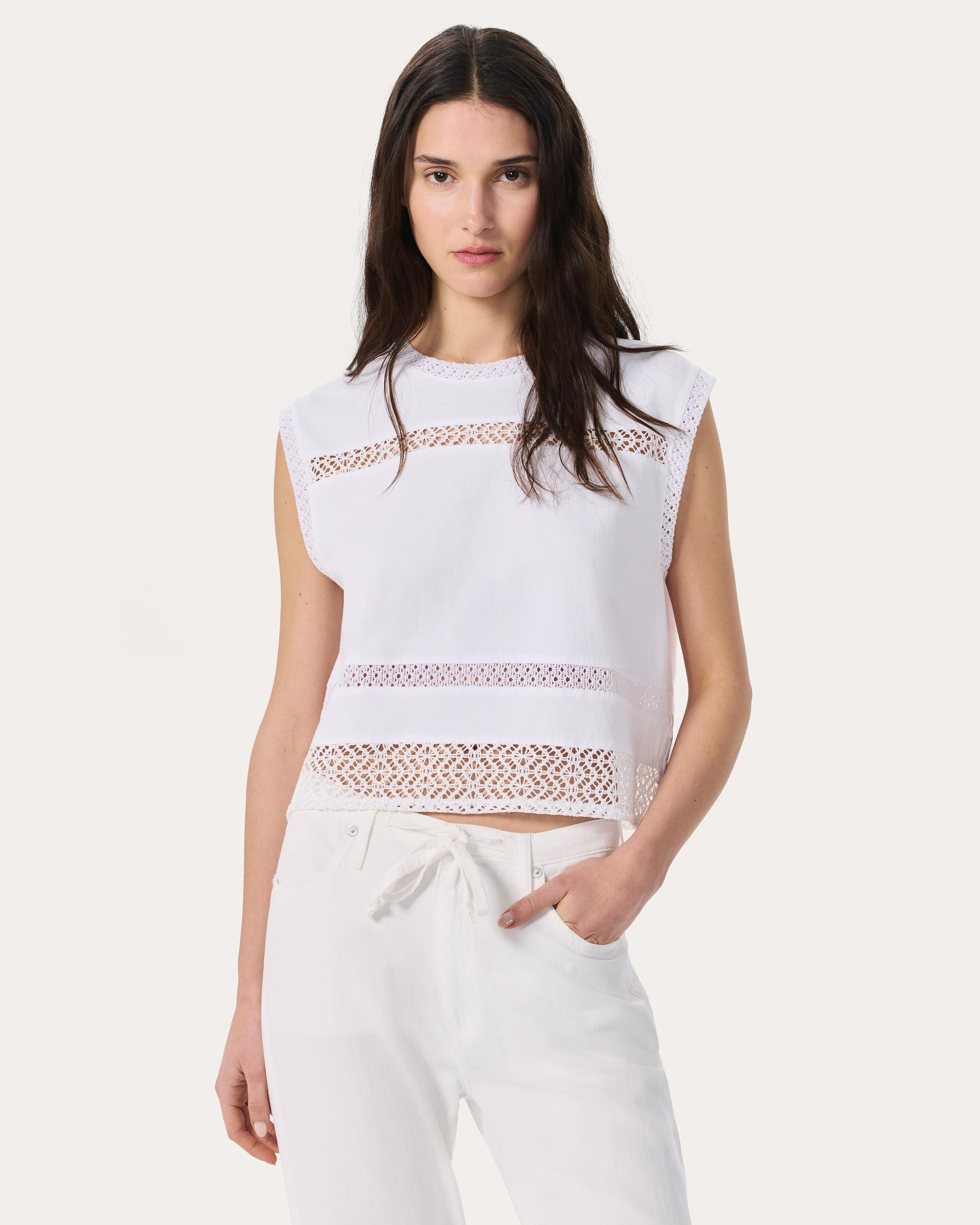 Rosie Muscle Tank - White | rag & bone