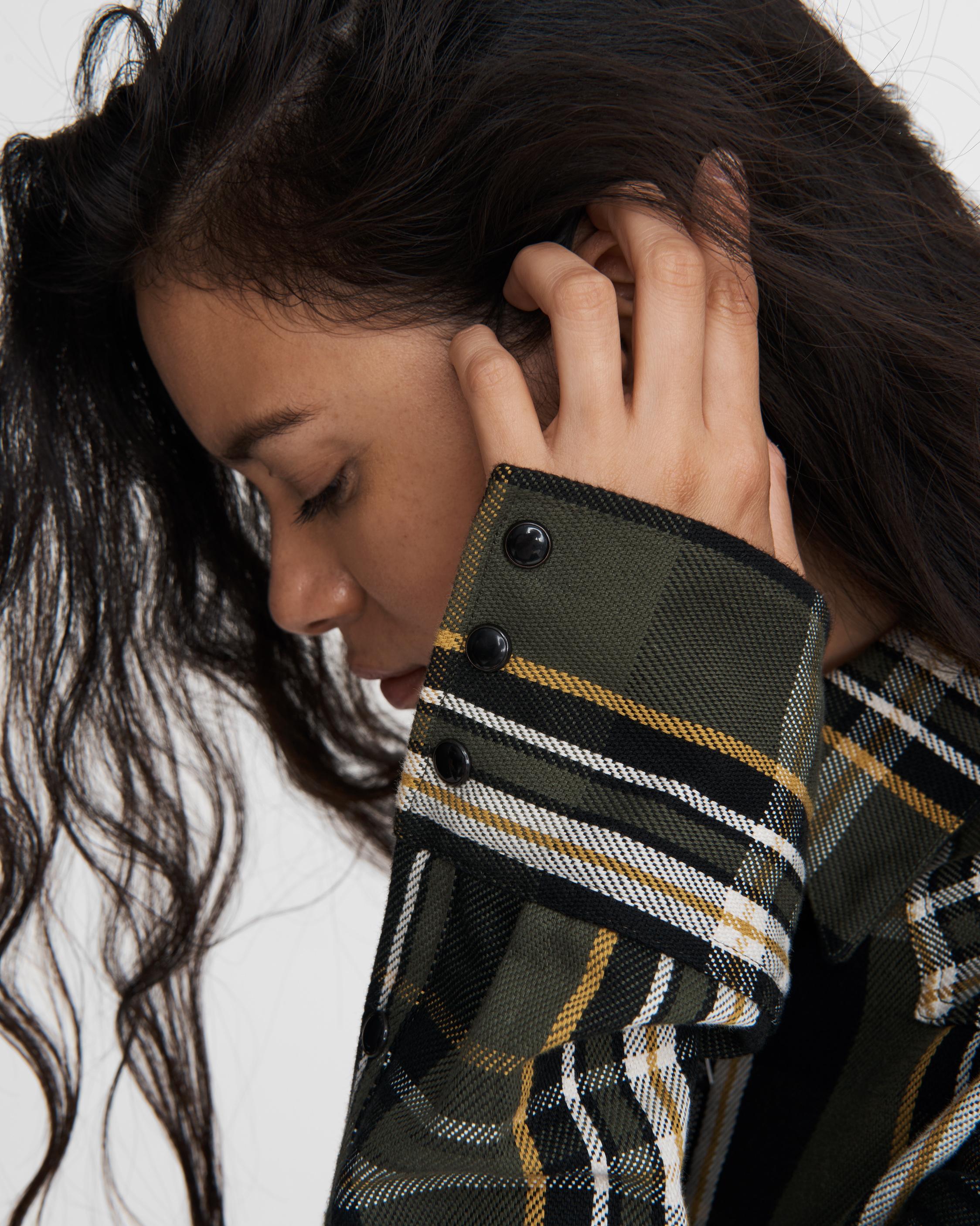 Kellen Midi Dress - Green Multi | rag & bone