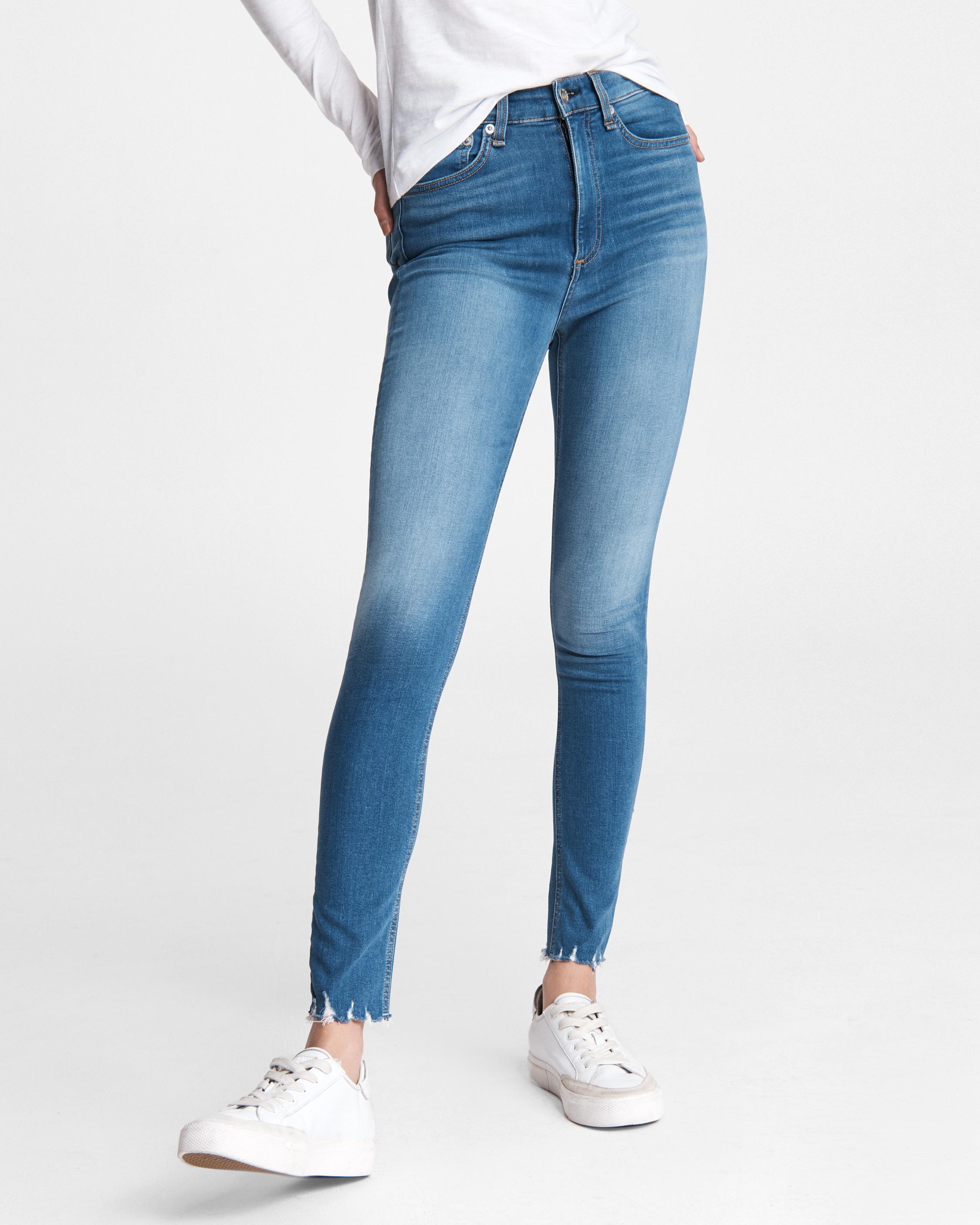 Nina High-Rise Skinny - Flint - Flint | rag & bone