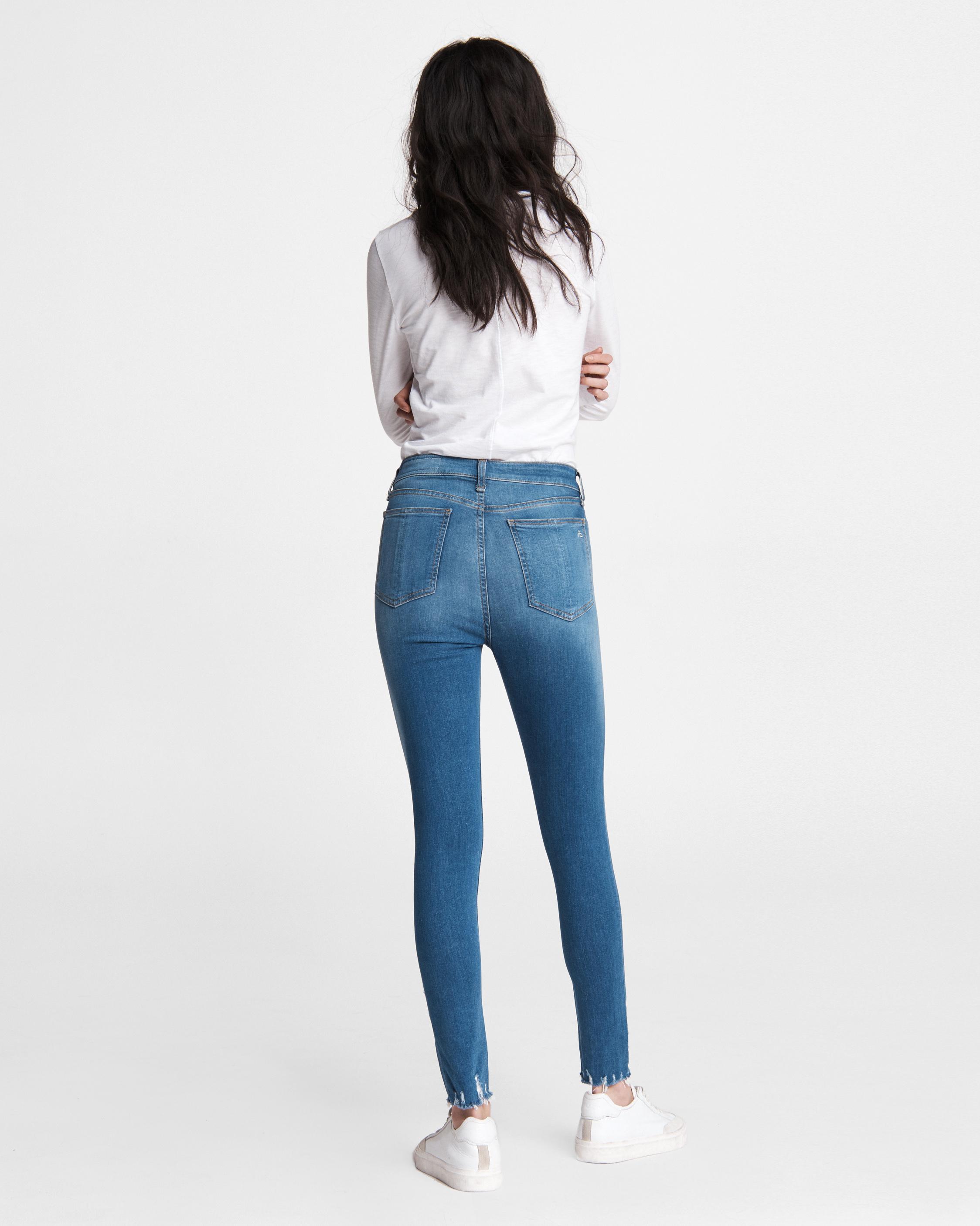 Nina High-Rise Skinny - Flint - Flint | rag & bone