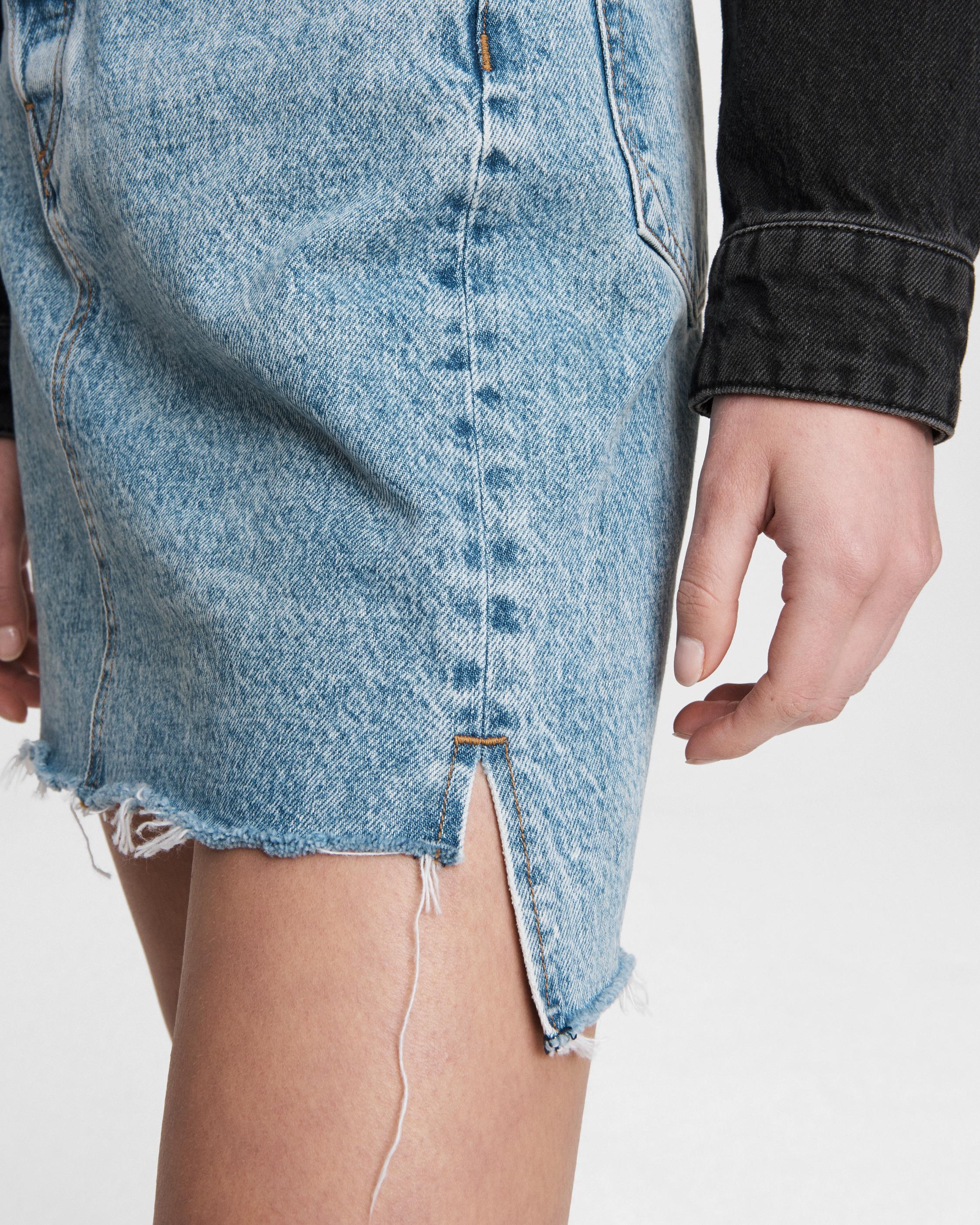 High-Rise Mini Skirt - Calypso | rag & bone