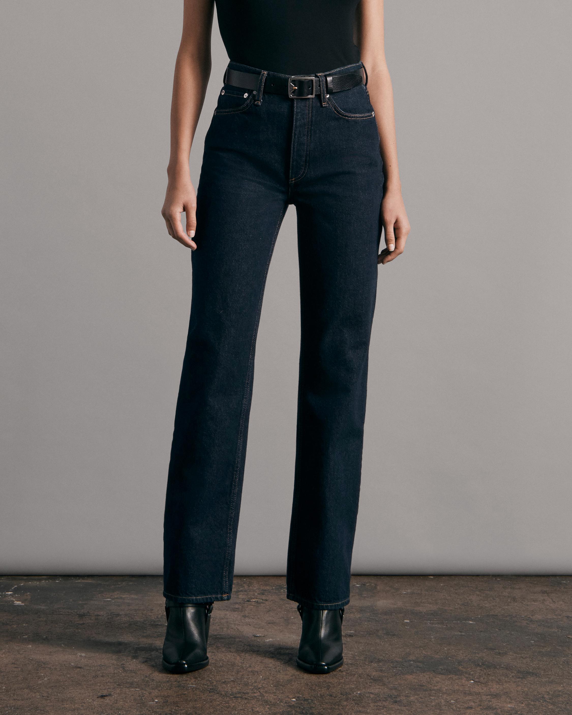 Alex High-Rise Straight - Rinse - Rinse | rag & bone