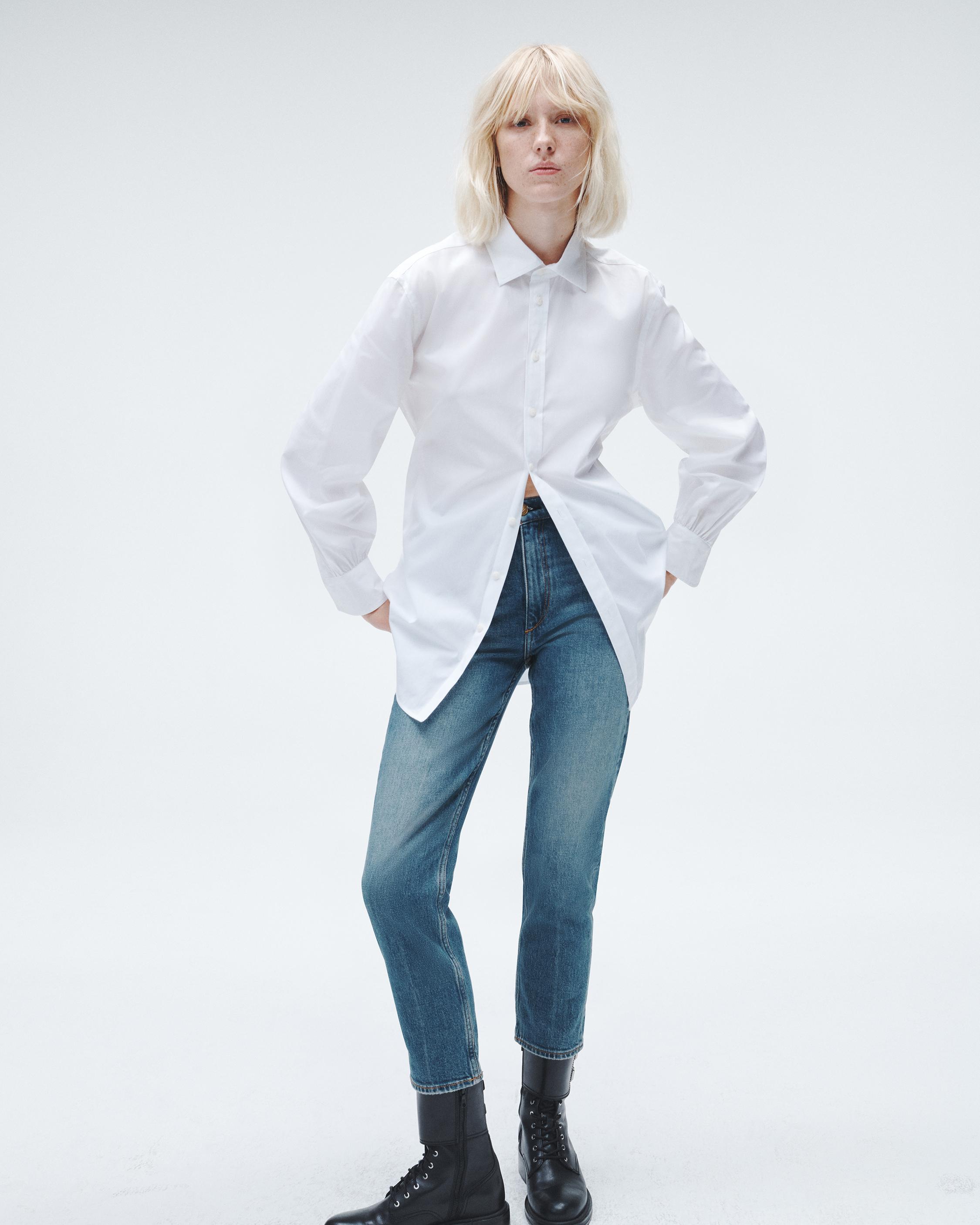 Wren Ankle Straight - Huntley: High-Rise Vintage Stretch Jean | rag & bone
