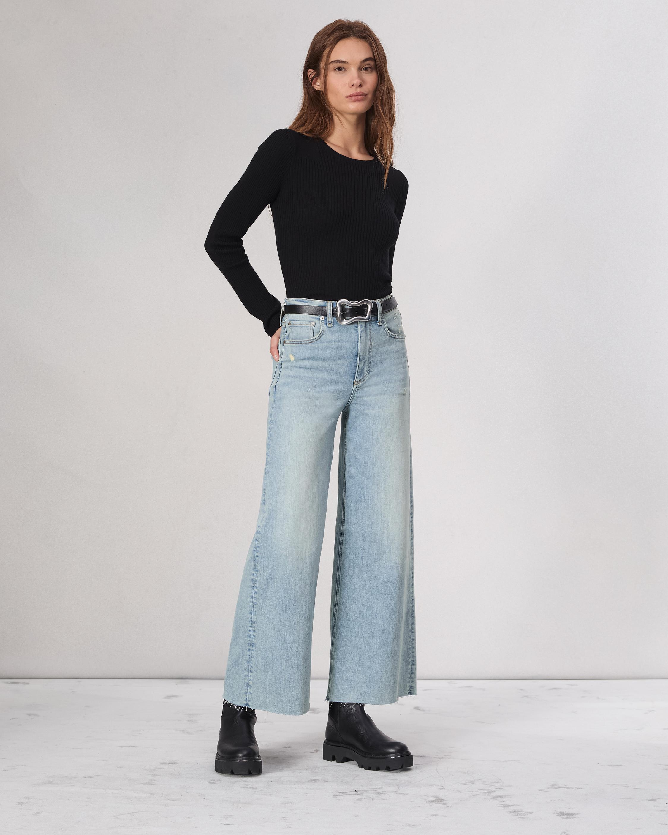 Flexi Sofie Ankle Wide Leg Jean Lou Rag And Bone