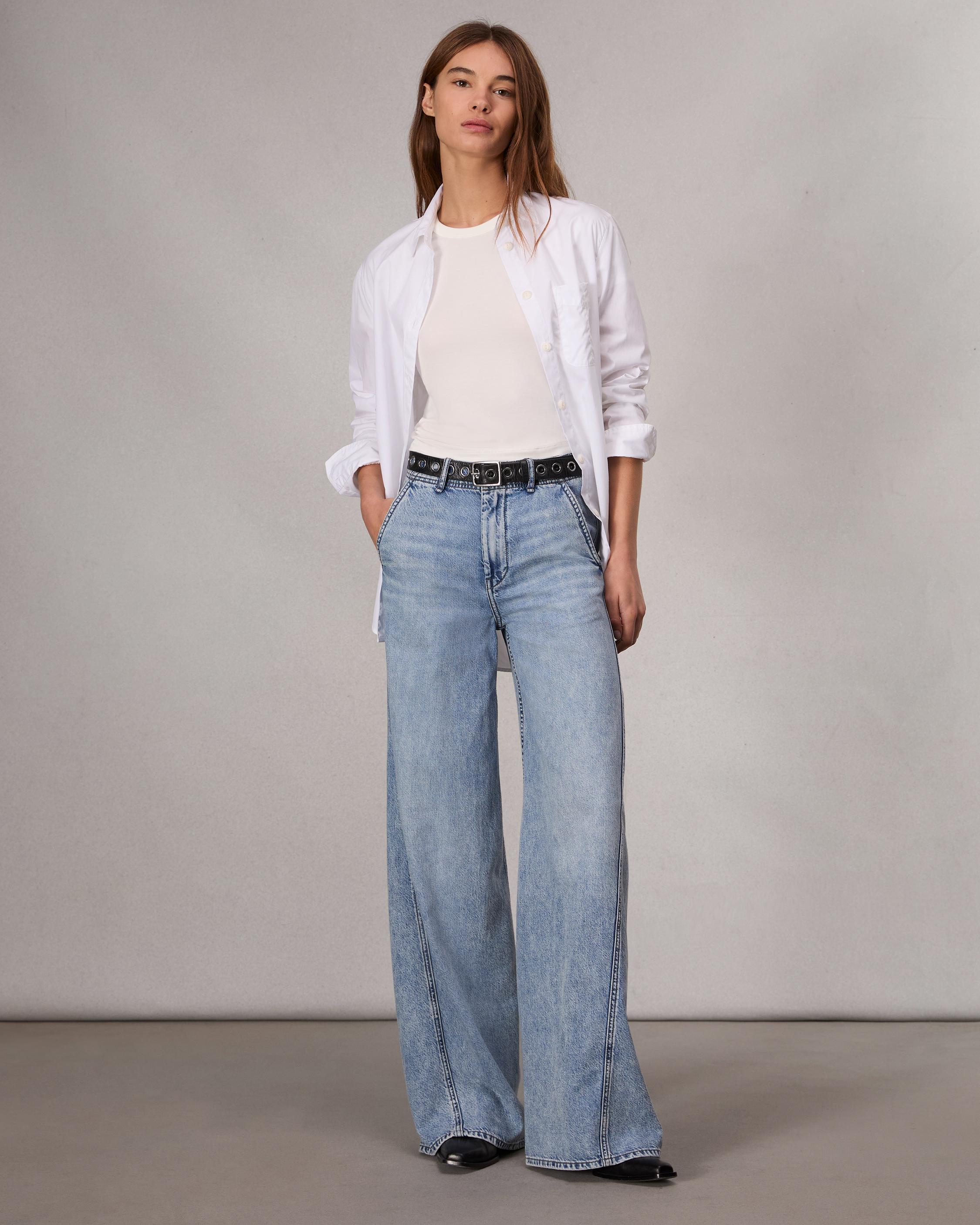Featherweight Sofie Wide-Leg Jean | rag & bone