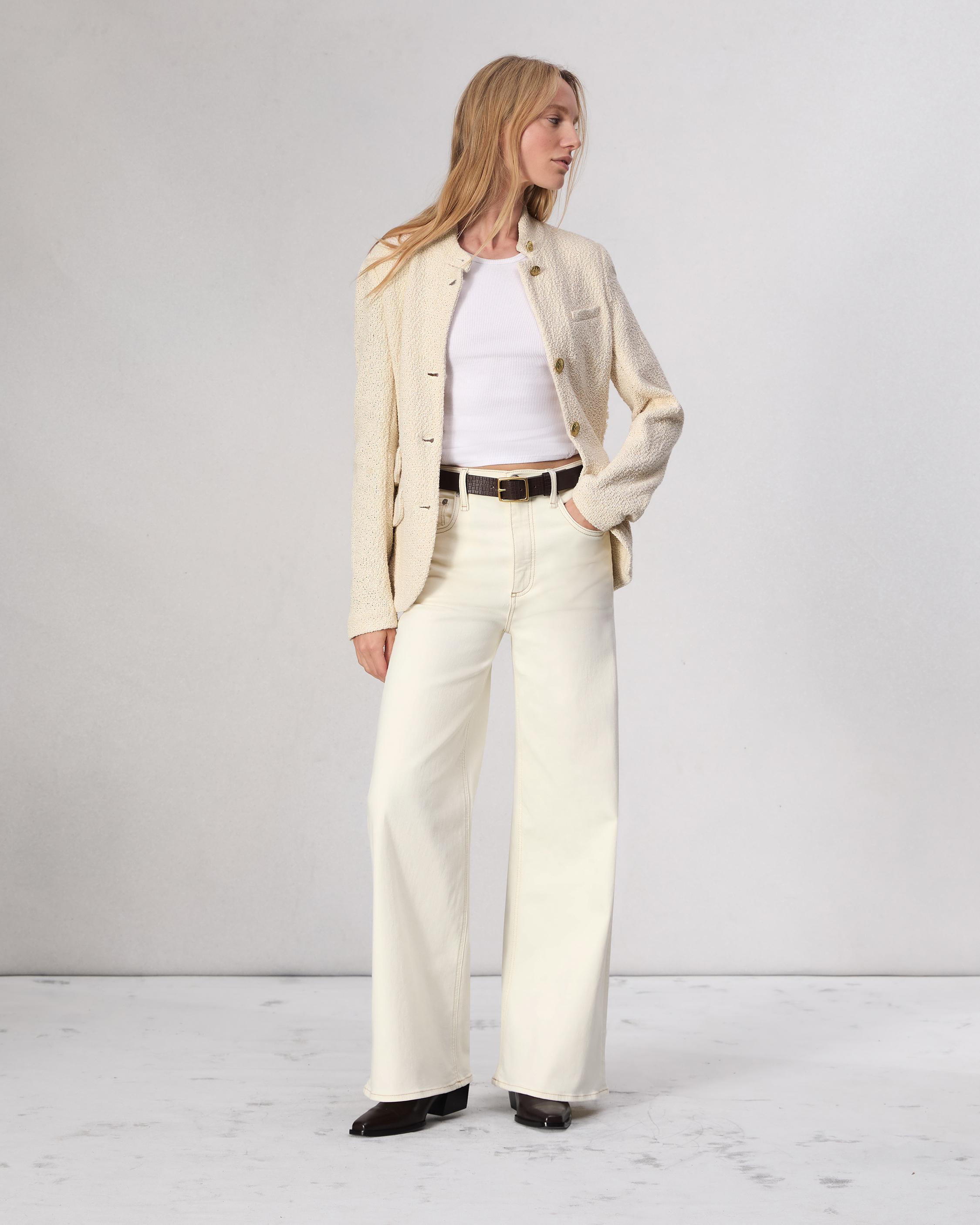 Flexi Sofie Ankle-Length Jean - Ecru | rag & bone