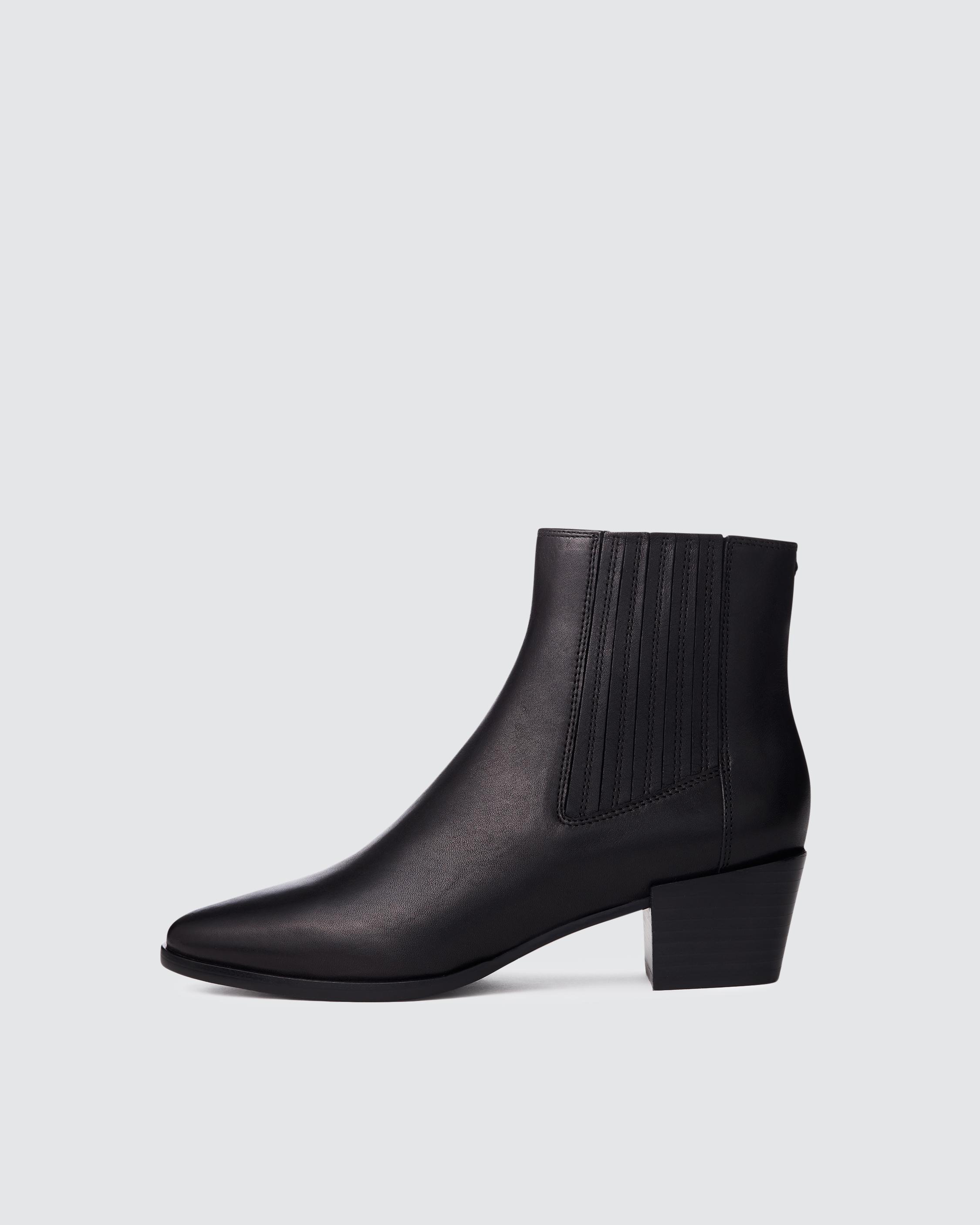 Rover Boot - Smooth Leather - Black | rag & bone
