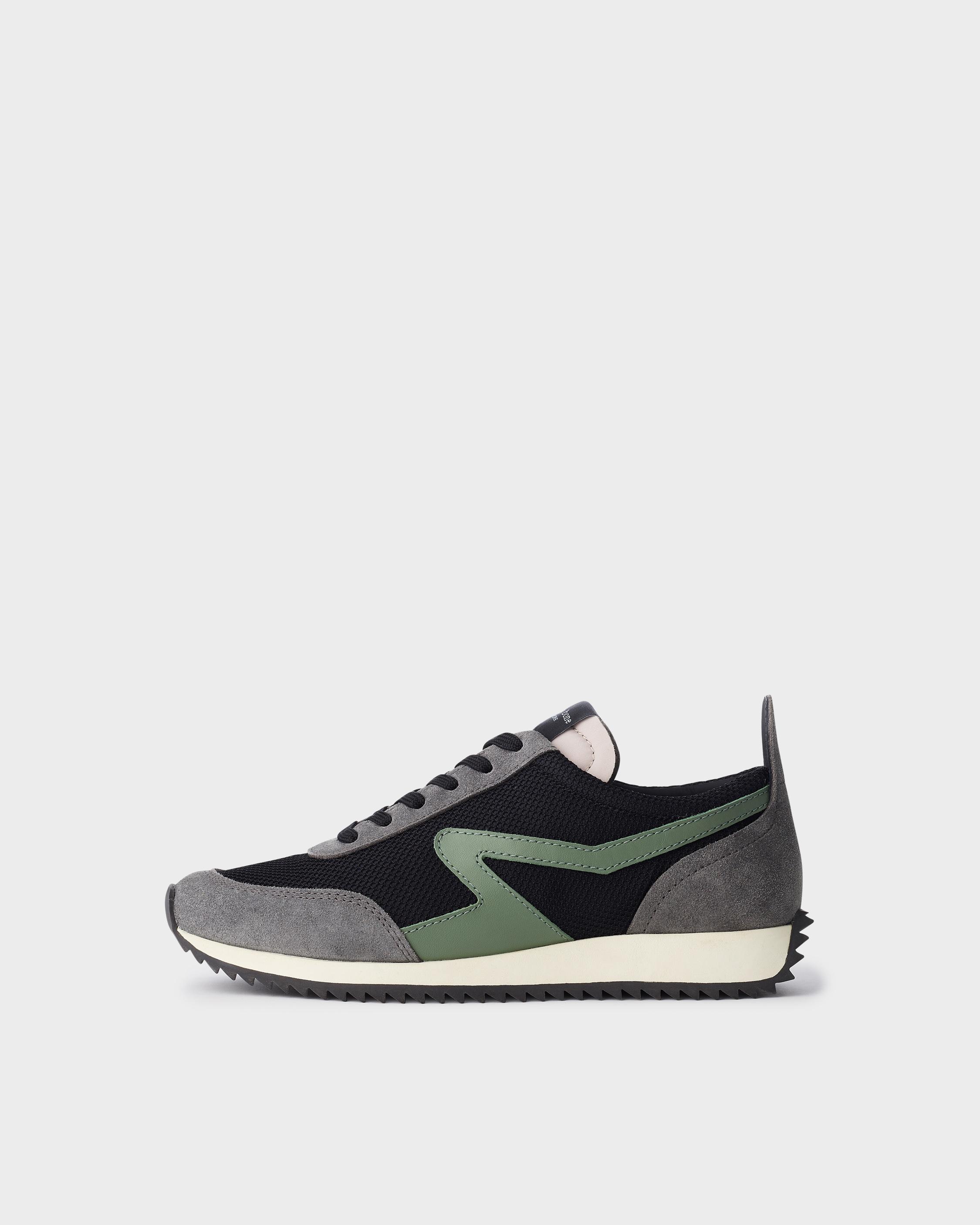 Retro Runner - Recycled Materials - Dark Grey | rag & bone