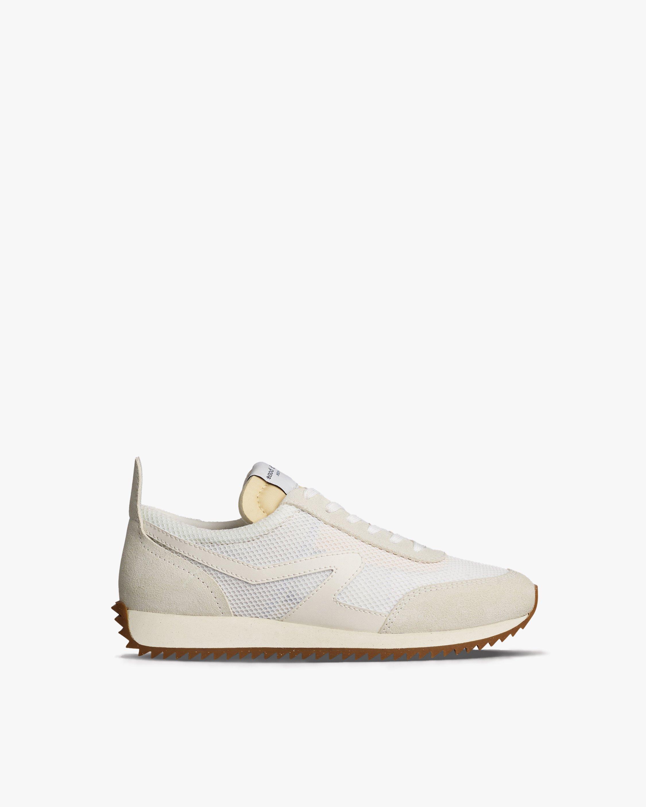 Off White Retro Runner: Mesh Sneaker | rag & bone