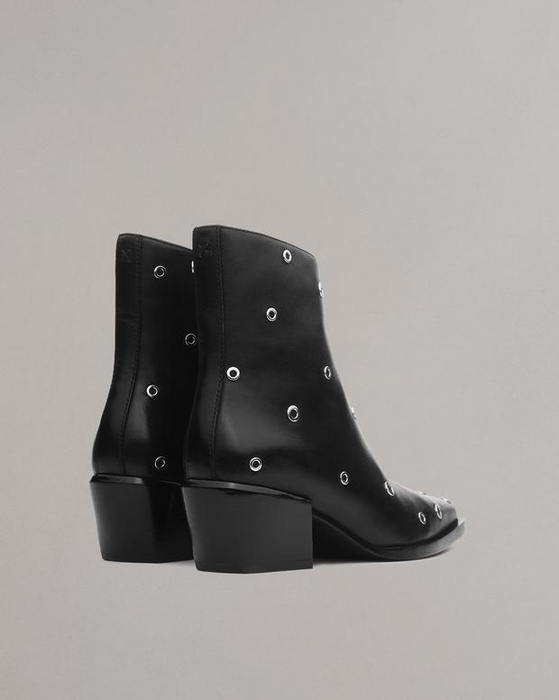 Joni Zip Leather Boot - Black | rag & bone Joni Zip Leather Boot - Black | rag & bone