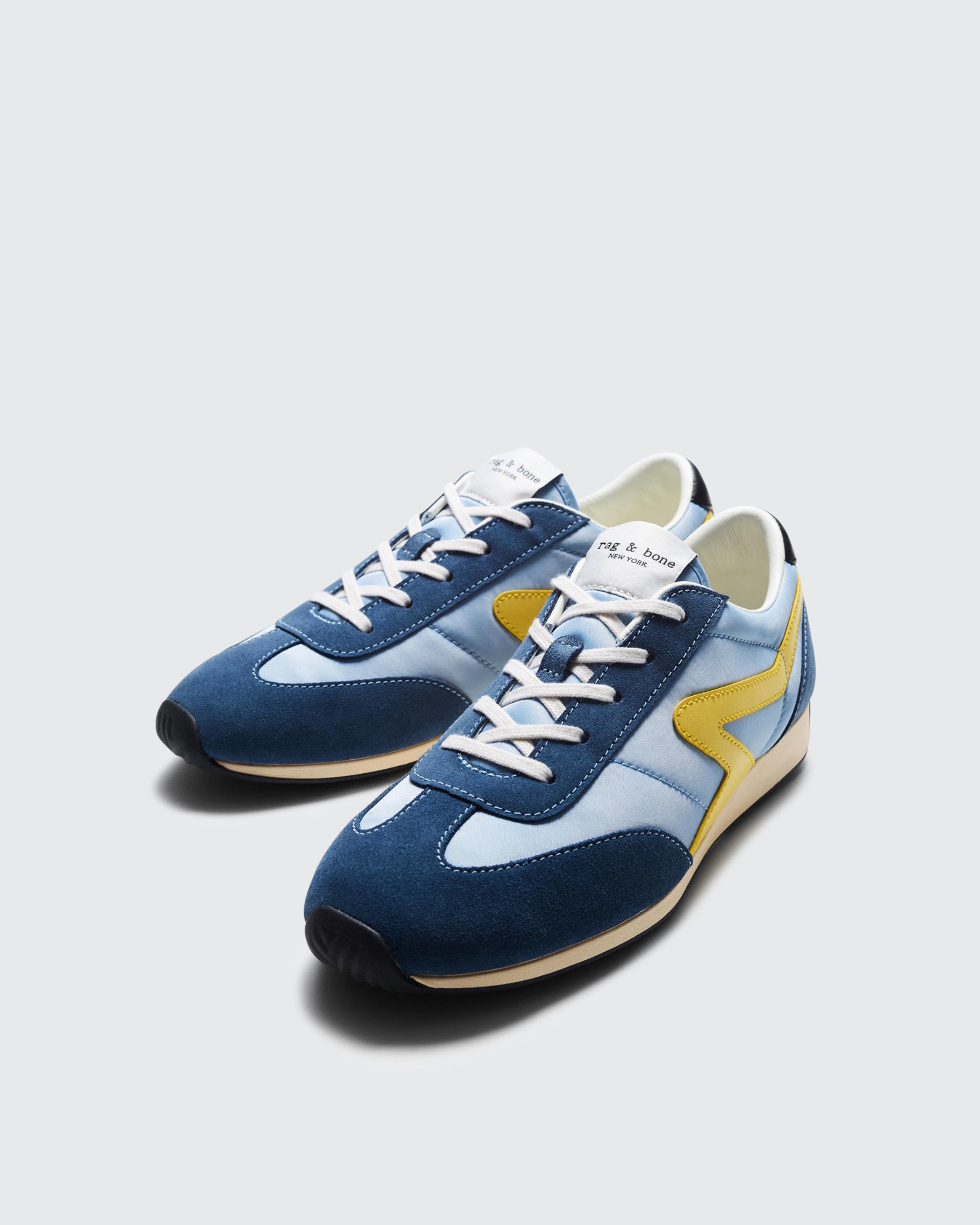 Retro Runner Slim - Nylon - Denim Blue | rag & bone