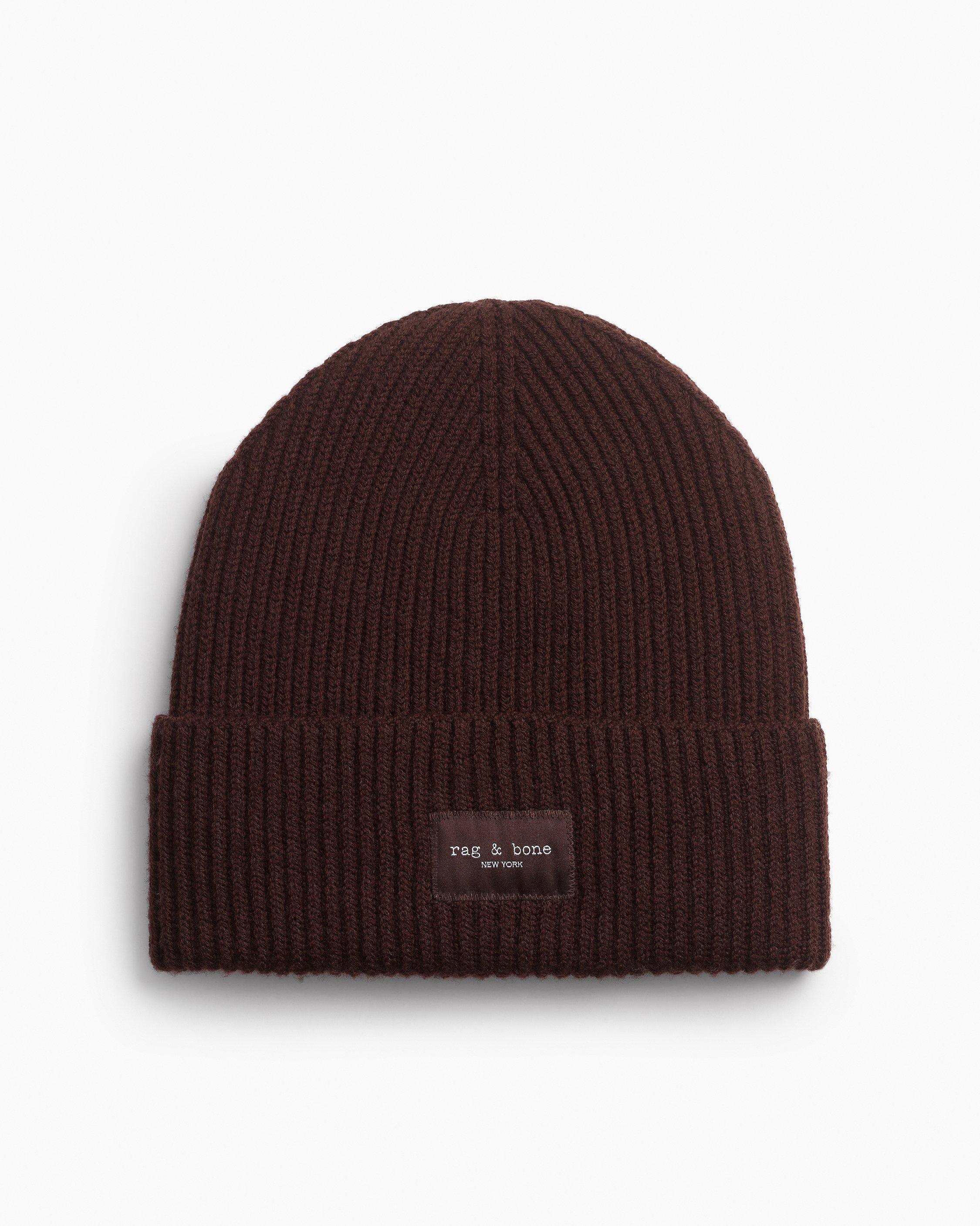 Blake Beanie - Chocolate Brown | rag & bone