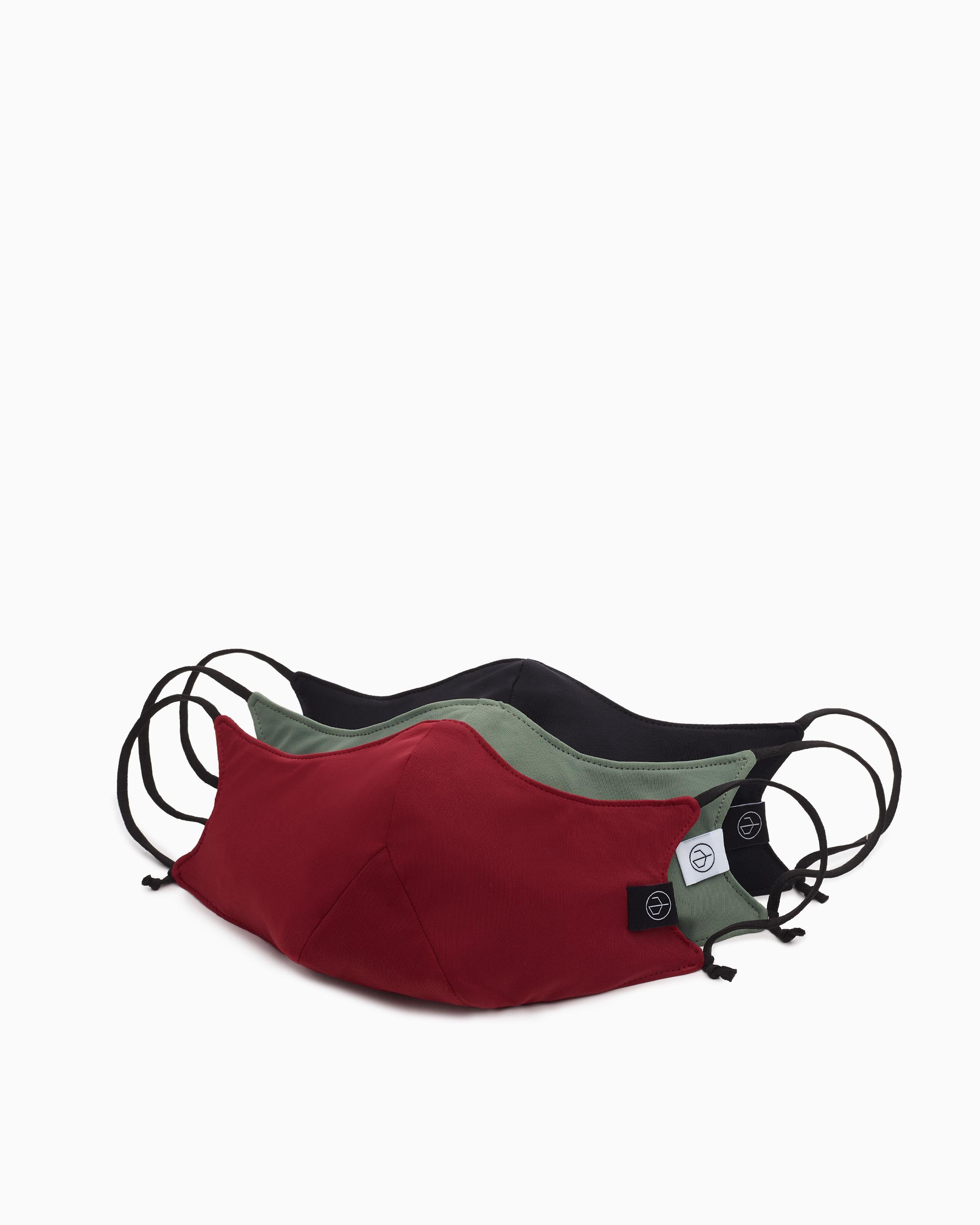 The Stealth Mask Pack - Berry/Army/Black | rag & bone