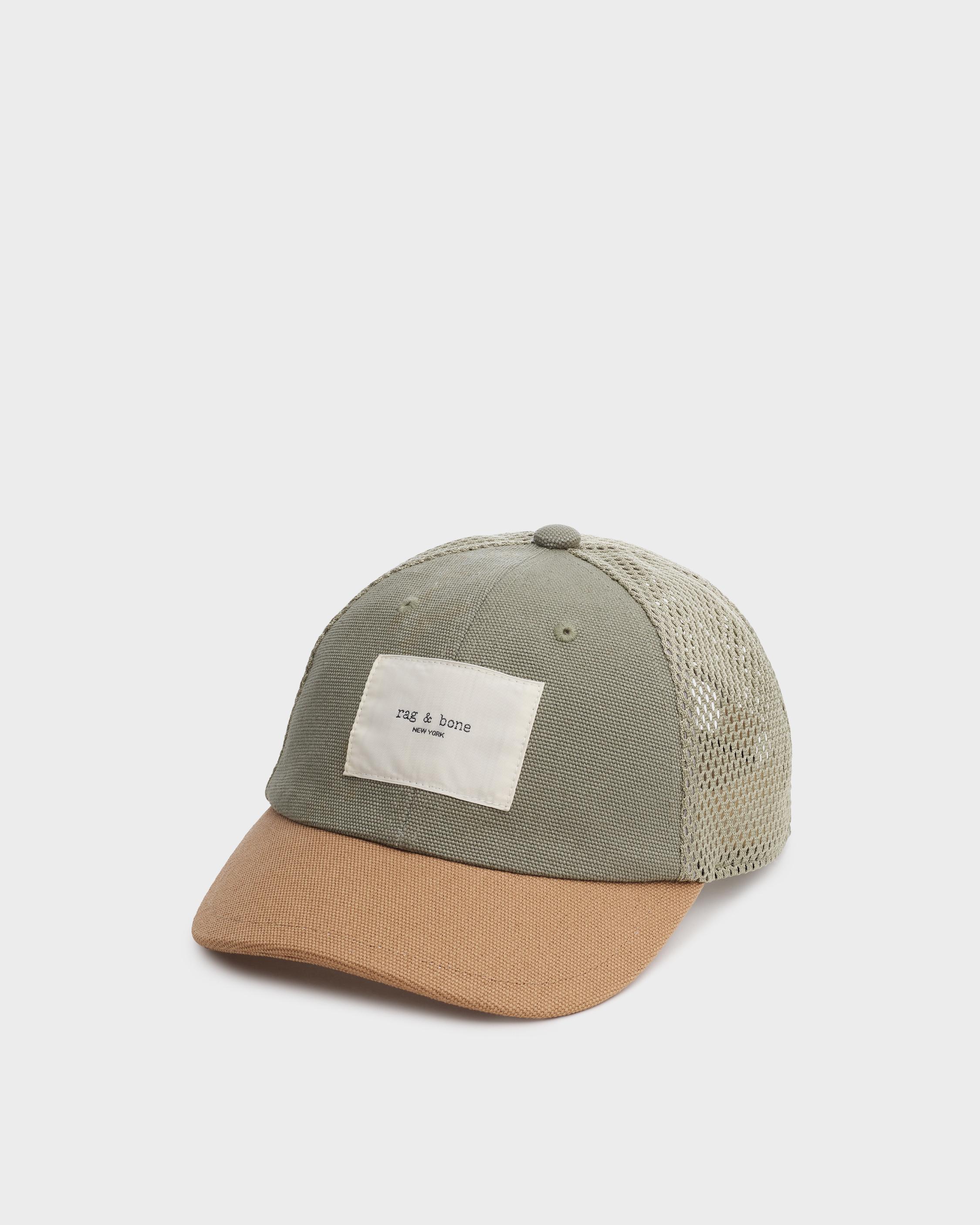 Addison Baseball Cap - Dusty Sage Multi | rag & bone