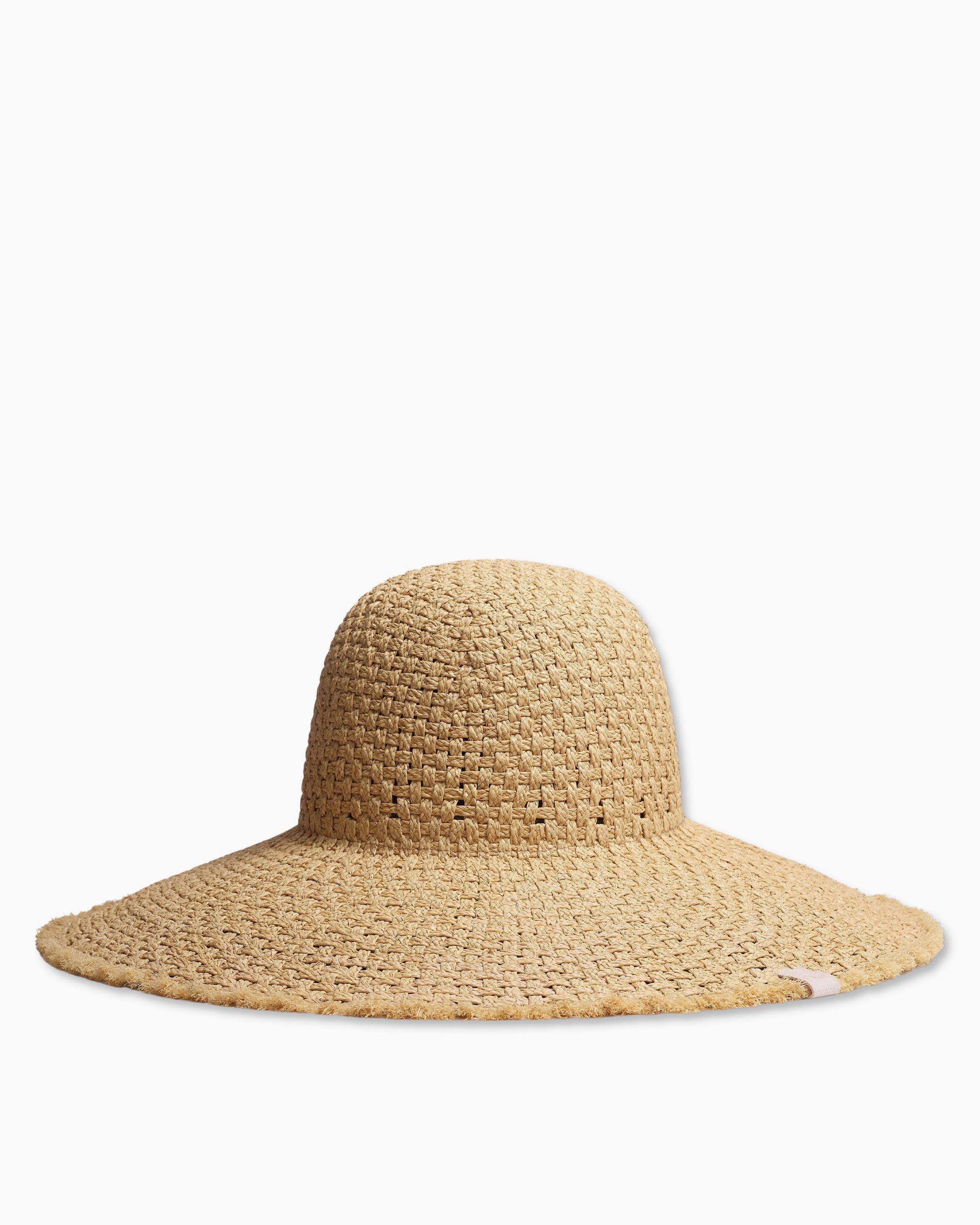 Ella Straw Sun Hat - Natural Straw | rag & bone