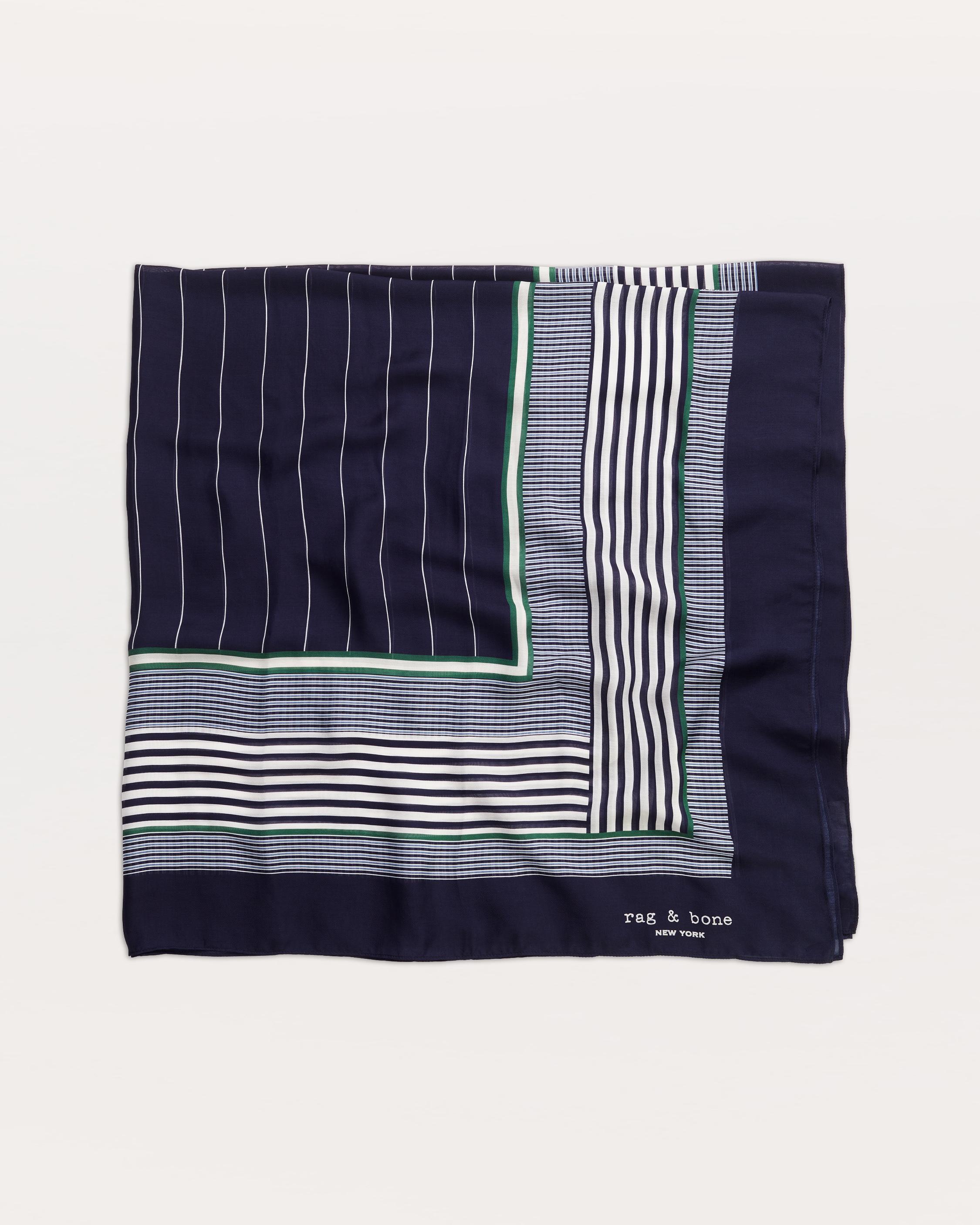 Striped Modal-Silk Scarf | rag & bone