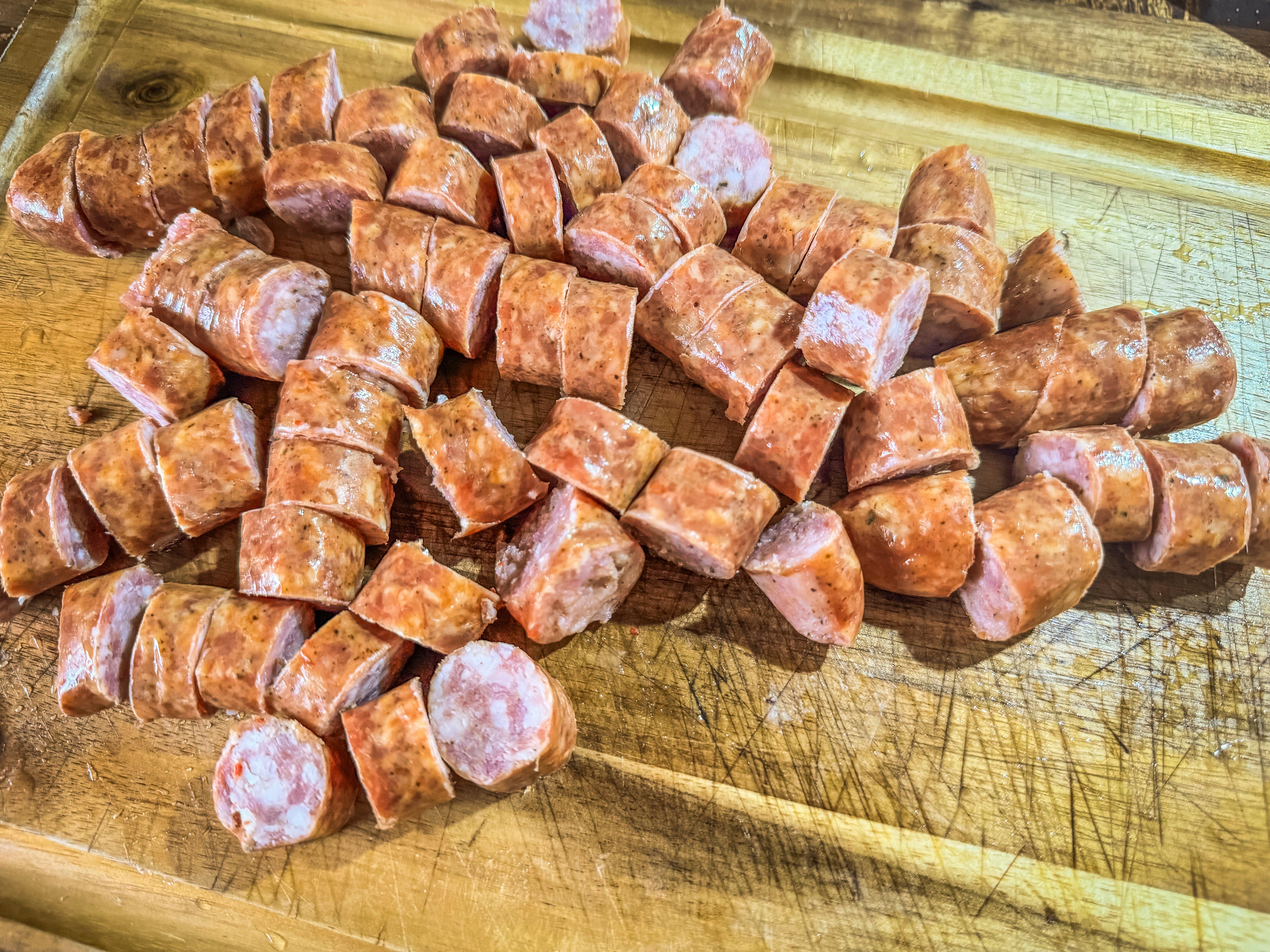 Pan-Roasted Teal and Smoked Sausage with Gravy - Realtree Camo