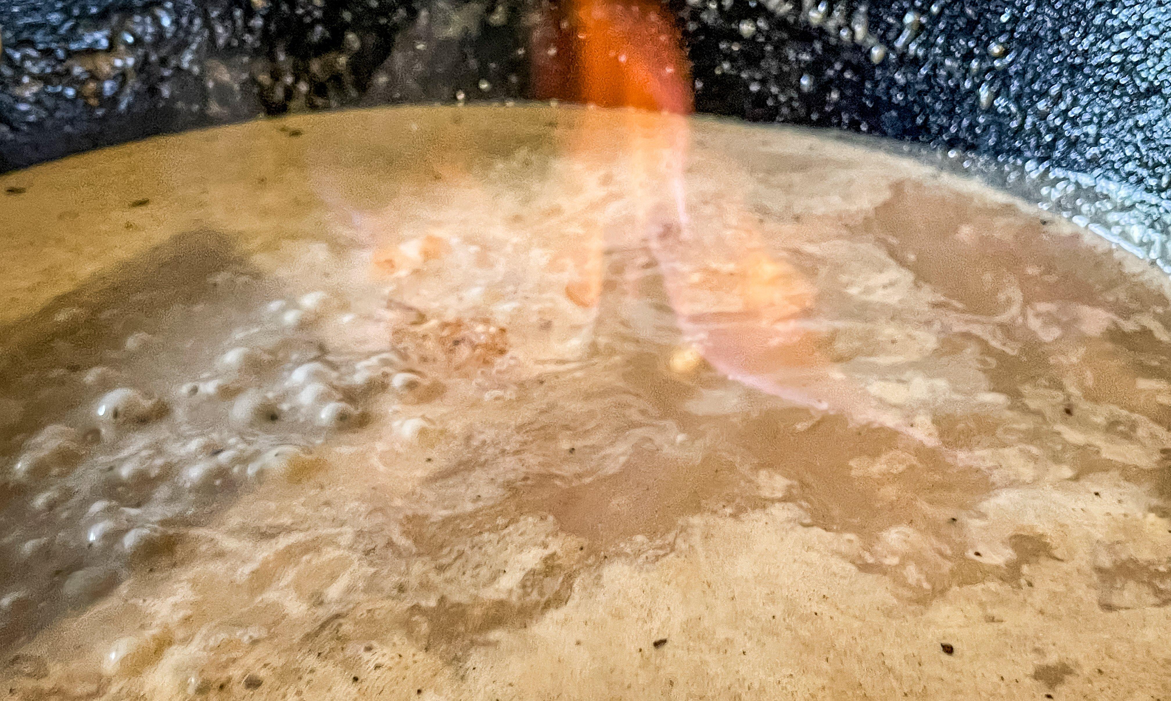 Backstrap Steak Frites with Creamy Peppercorn Bourbon Sauce - Realtree Camo