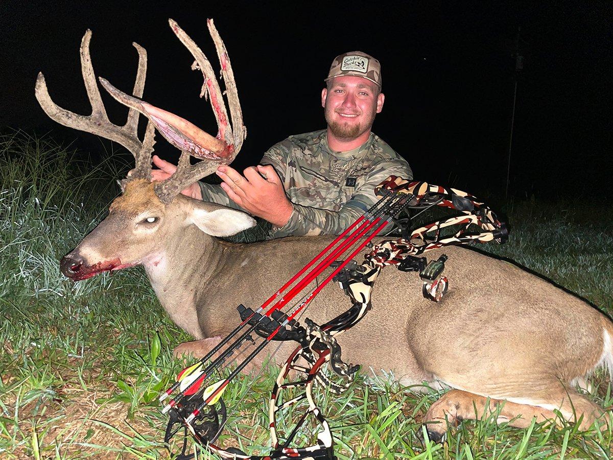 North Carolina Bowhunter Bags Freak of a Buck - Realtree Camo