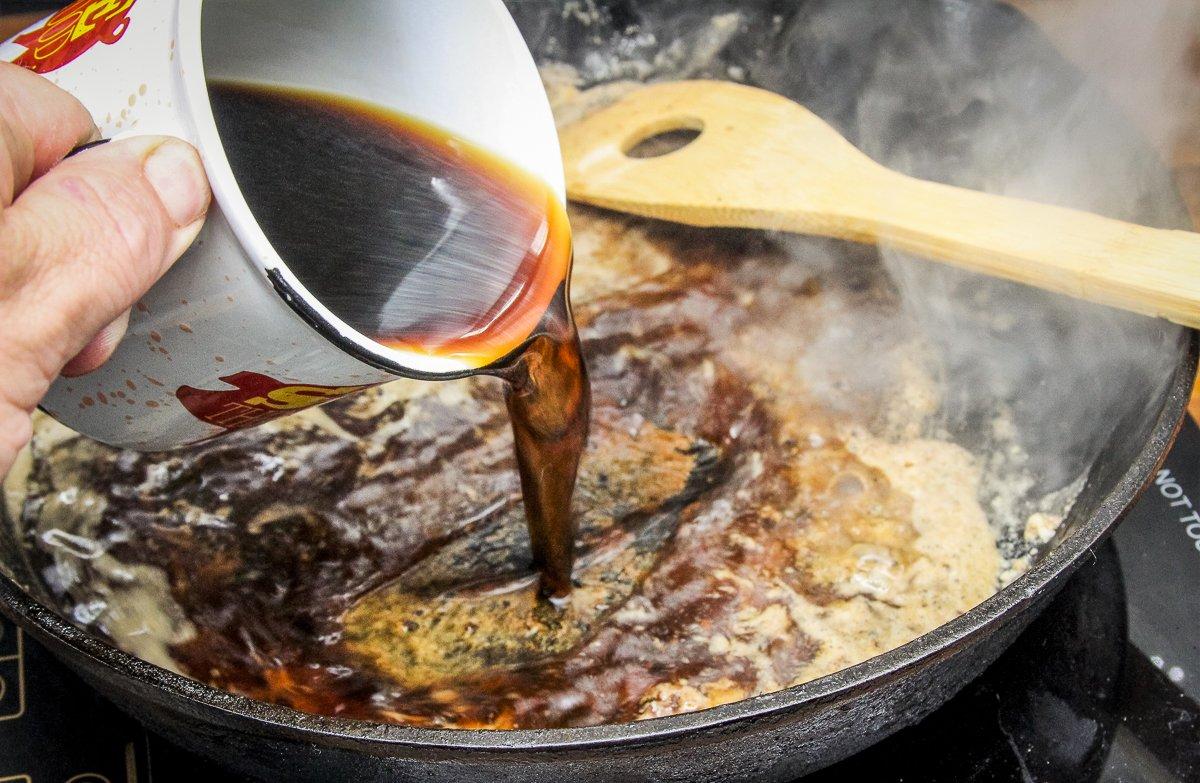 Country Ham-Wrapped Backstrap Medallions with Red-Eye Gravy - Realtree Camo