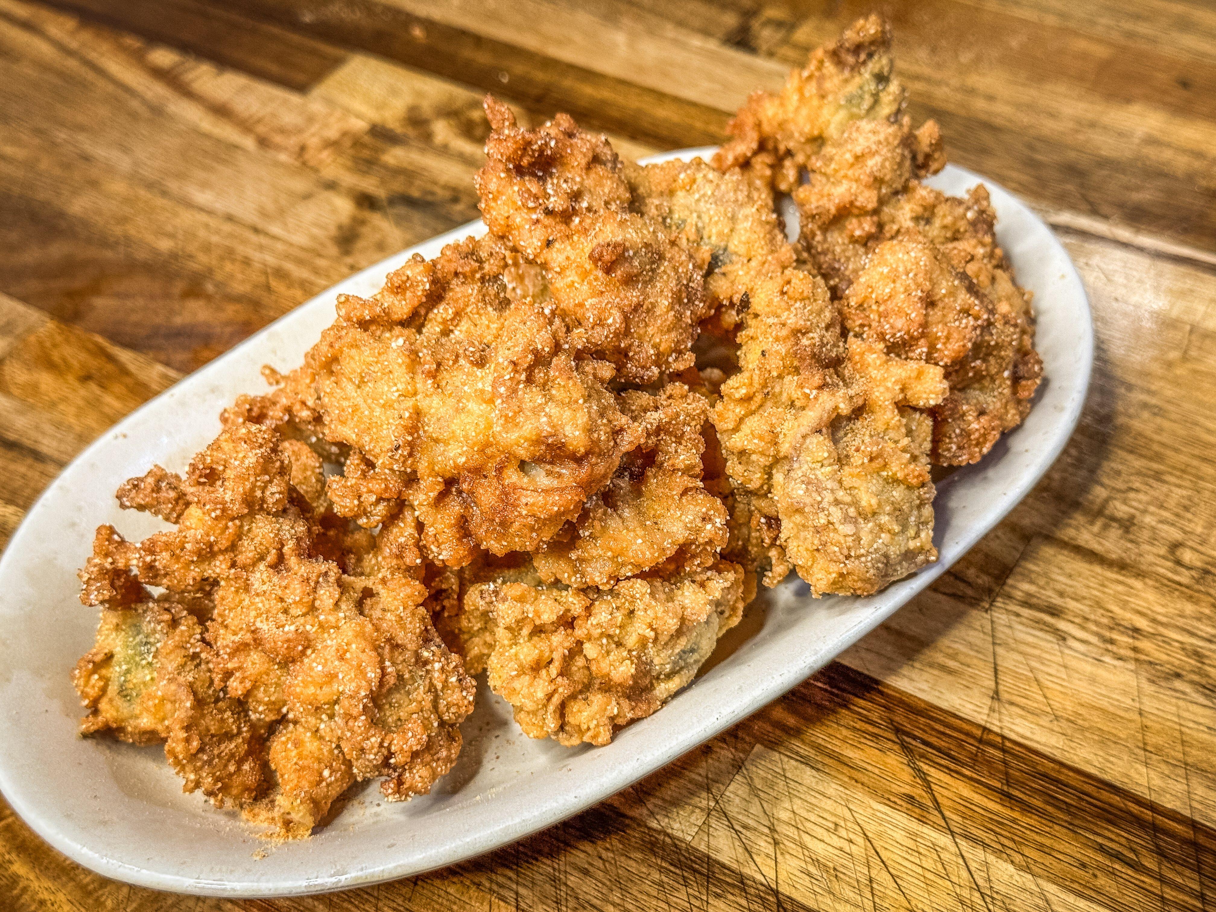Crispy Fried Maryland Oysters - Realtree Camo