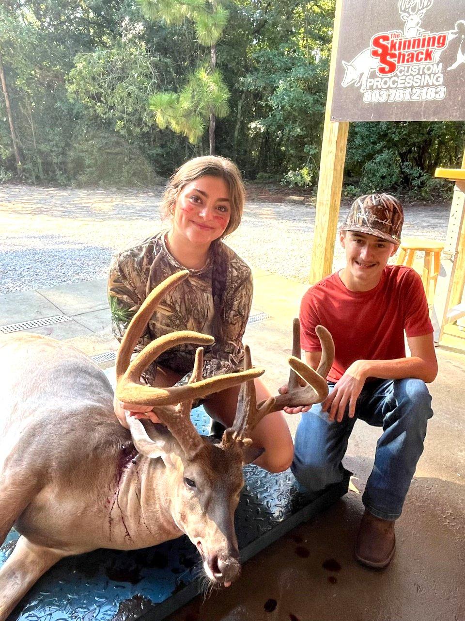 South Carolina Girl's First Deer Is a Full-Velvet Monster - Realtree Camo