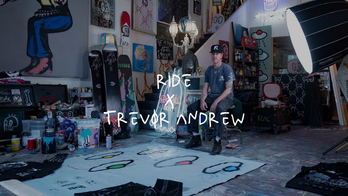 RIDE Snowboards X Trevor Andrew