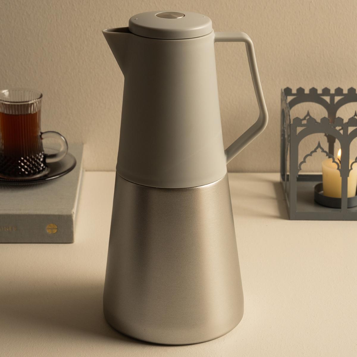 Athens Stainless Steel Tea Server Grey/Silver 1.2 Litre in Kuwait | Buy ...
