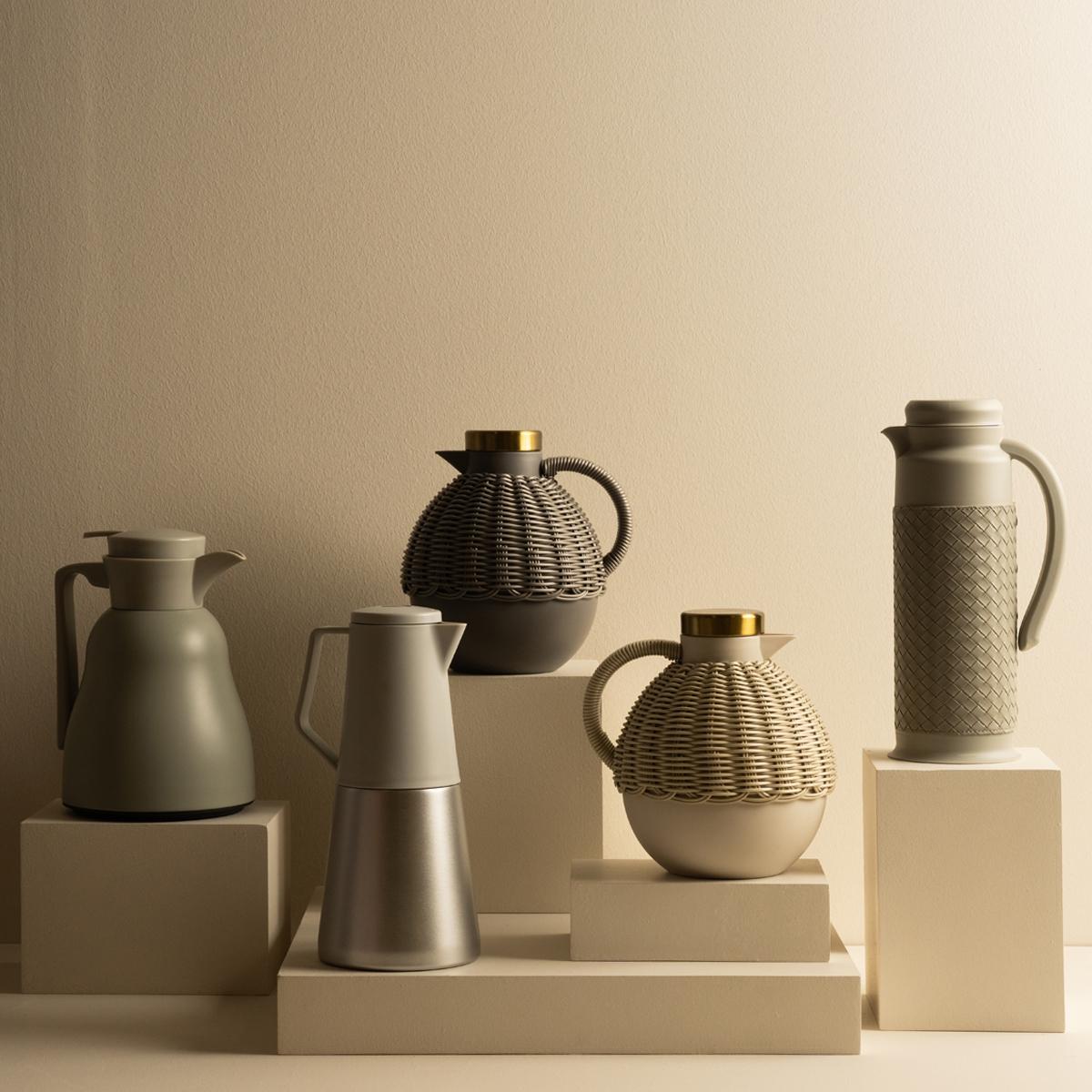 Athens Stainless Steel Tea Server Grey/Silver 1.2 Litre in Kuwait | Buy ...