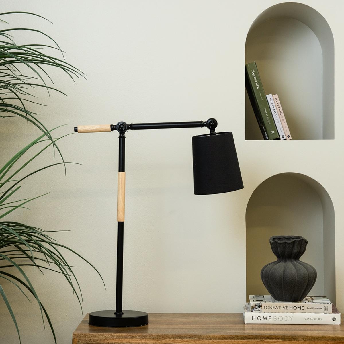 Chelsea Table Lamp Black D55xH62 Cm in Kuwait | Buy Online | safathome.com