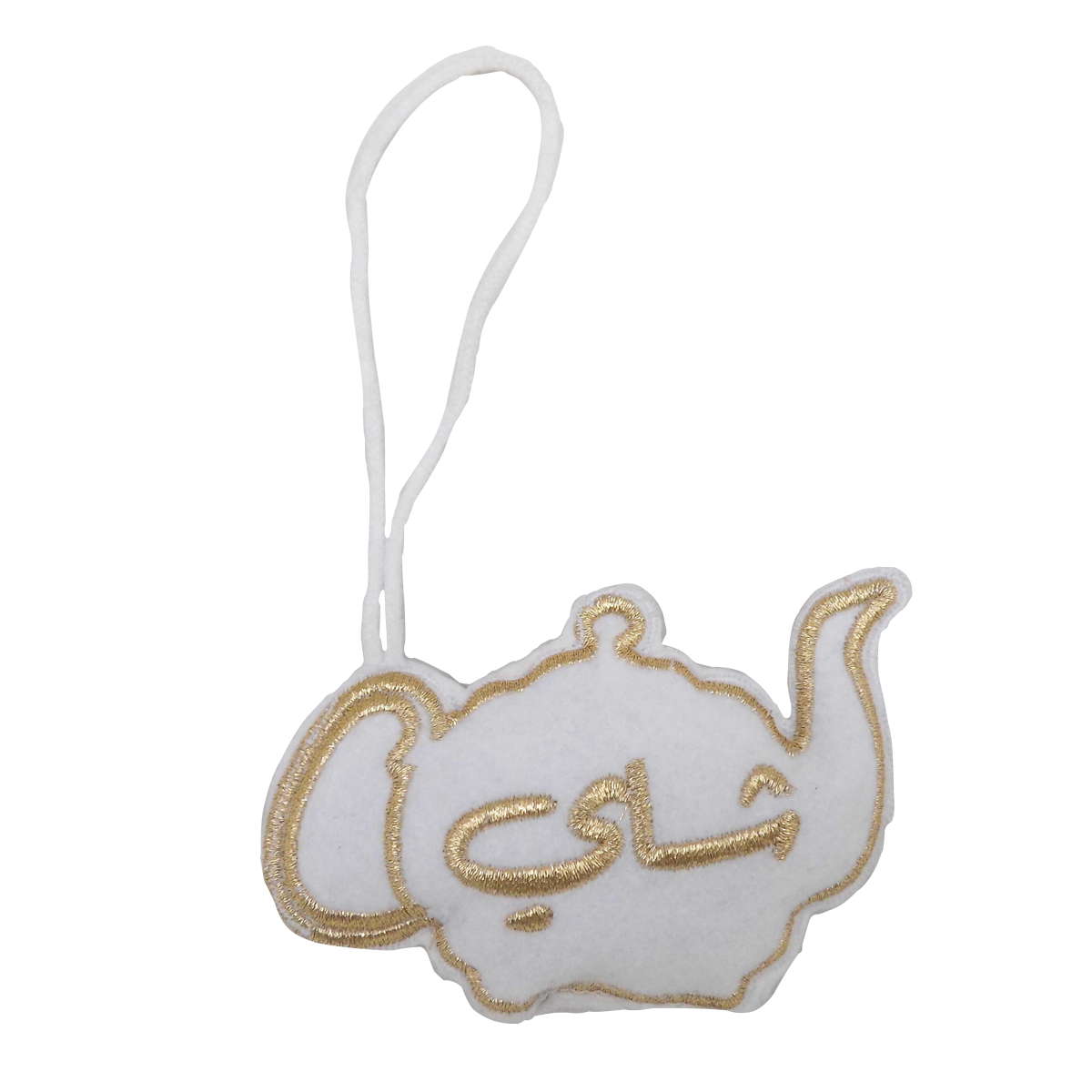 Teapot Drink Tag Gold 11X7 cm in Kuwait | Buy Online | safathome.com