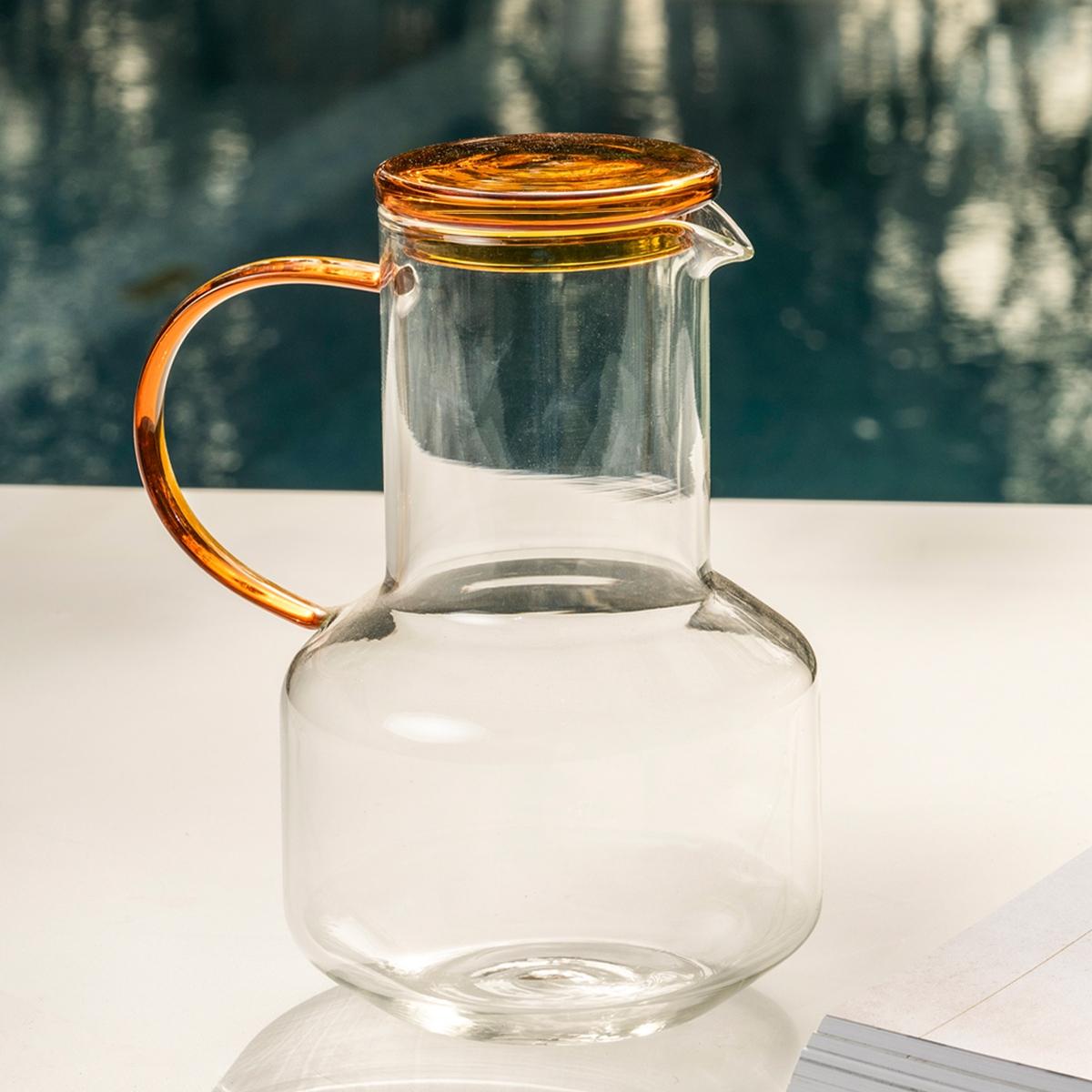 Citrus Glass Pitcher Amber 1400 ml in Kuwait | Buy Online | safathome.com
