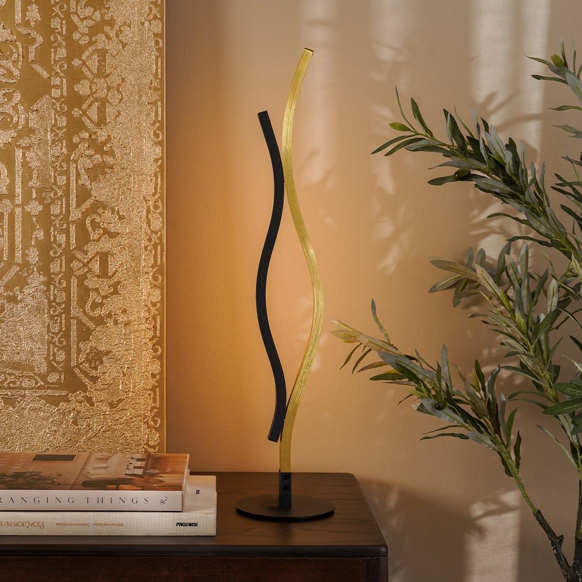 Xera Table Lamp Black H:63 cm in Kuwait | Buy Online | safathome.com