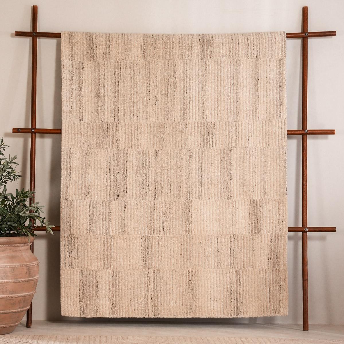 Ebra Area Rug Ivory 170X240 cm in Kuwait | Buy Online | safathome.com