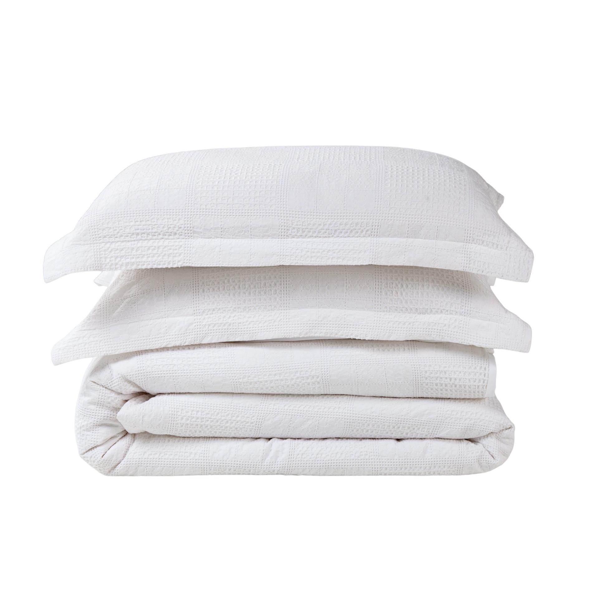 Merimon Jacquard Duvet Cover Set 5Pcs White 220X240 cm in Kuwait | Buy ...