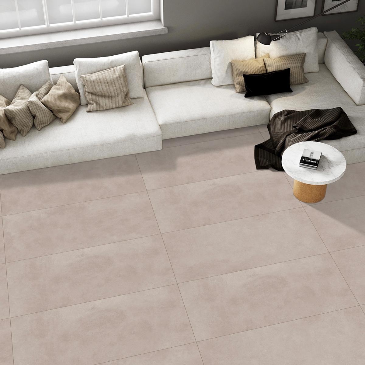Loira Porcelain Floor Tiles Matt Grey 60X120 cm in Kuwait | Buy Online ...
