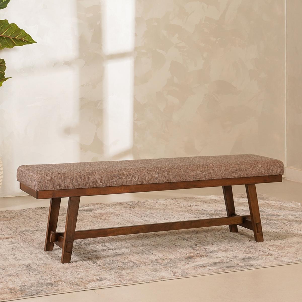 Marina Dining Bench Brown in Kuwait | Buy Online | safathome.com