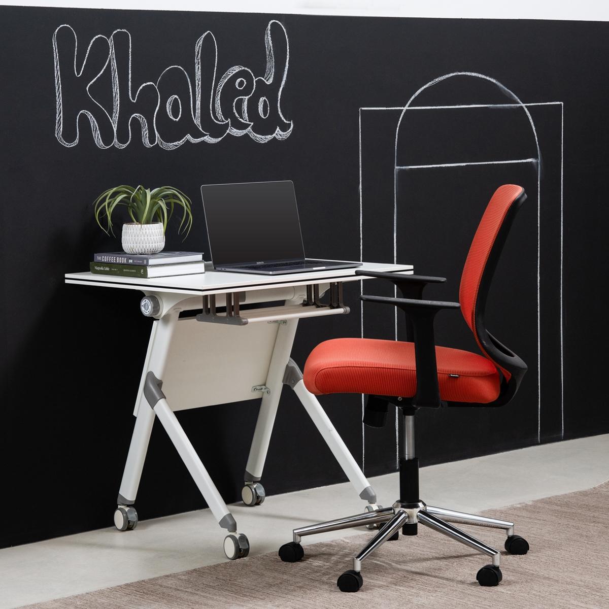 Skye Foldable Kids Study Table White in Kuwait | Buy Online | safathome.com