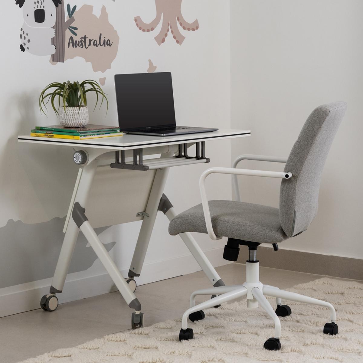 Skye Foldable Kids Study Table White in Kuwait | Buy Online | safathome.com