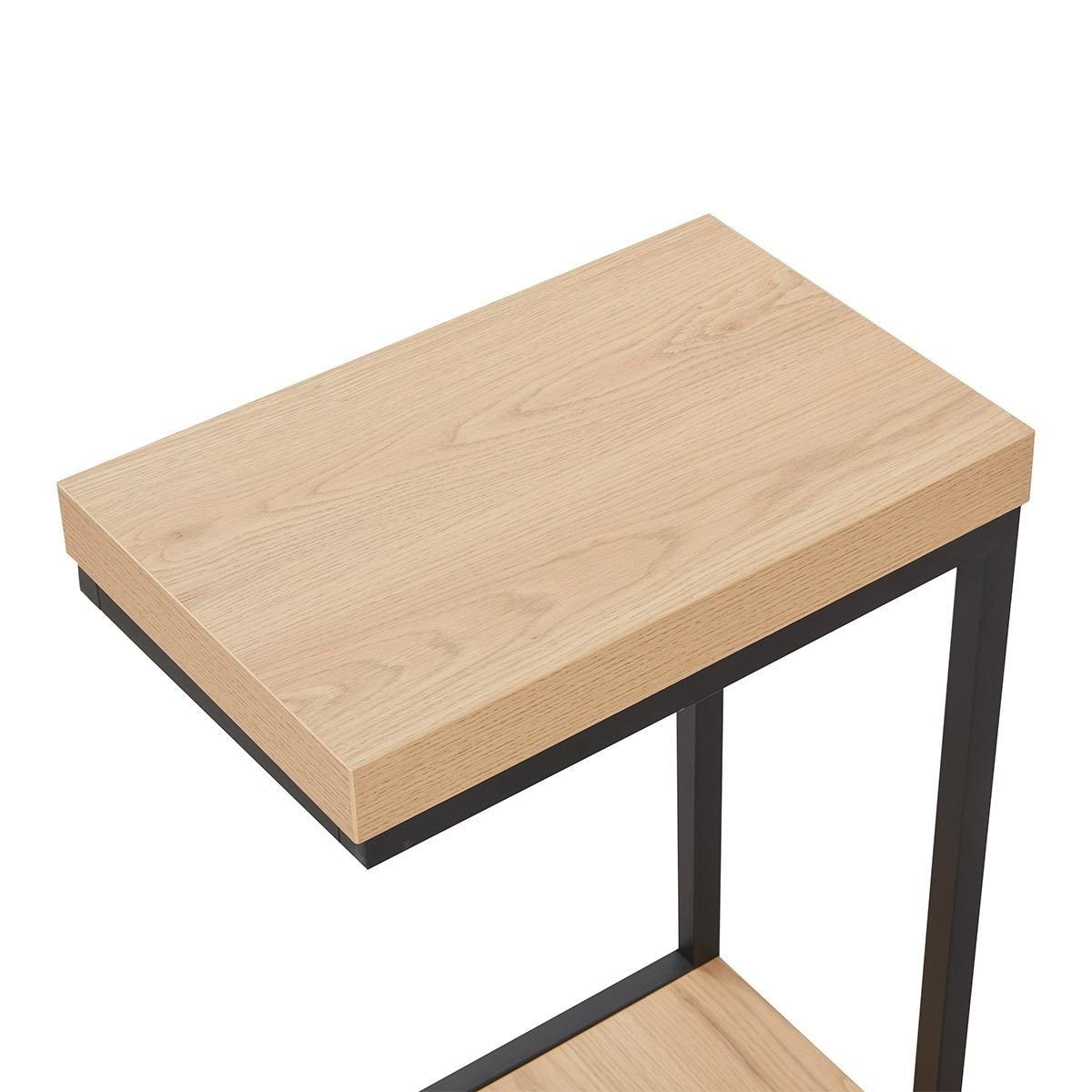 Anna Side Table Natural Oak in Kuwait | Buy Online | safathome.com