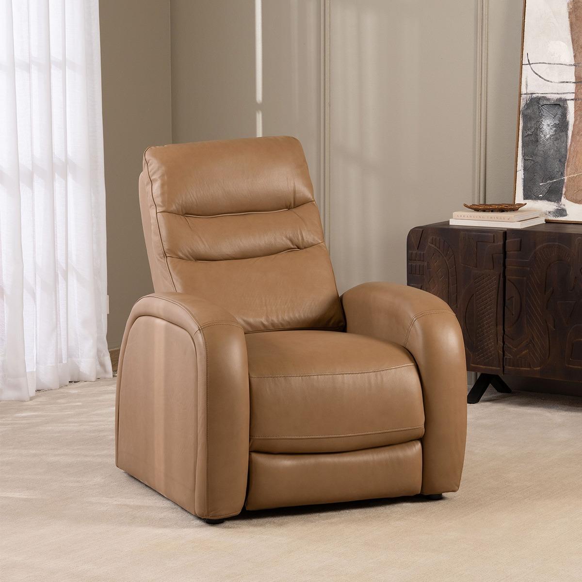 Lax Zero Gravity Leathr Electric Recliner Dark Brown in Kuwait | Buy ...