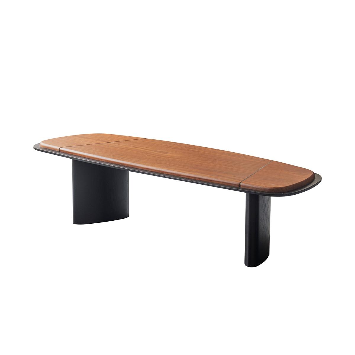 Alona Small Coffee Table Walnut/Black in Kuwait | Buy Online ...