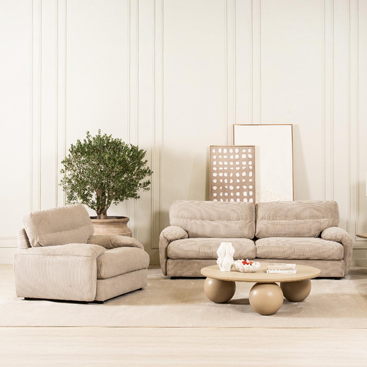 Reva 3+2+1 Sofa Set Grey in Kuwait | Buy Online | safathome.com