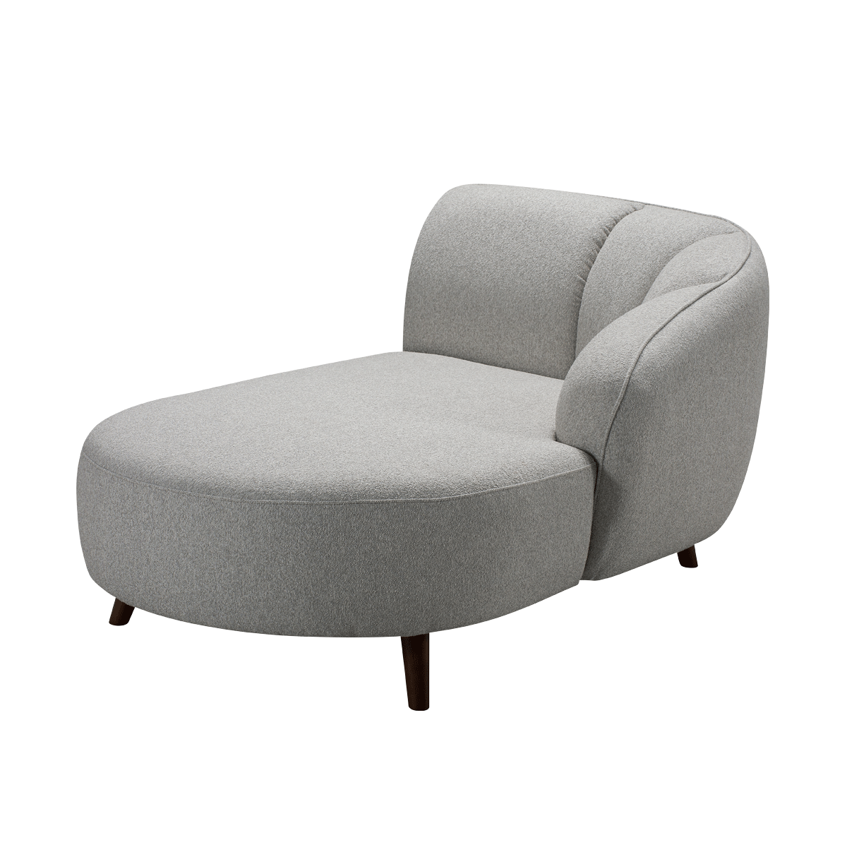 Lin 2-Seater Sofa with Right Chaise Lounge Grey in Kuwait | Buy Online ...