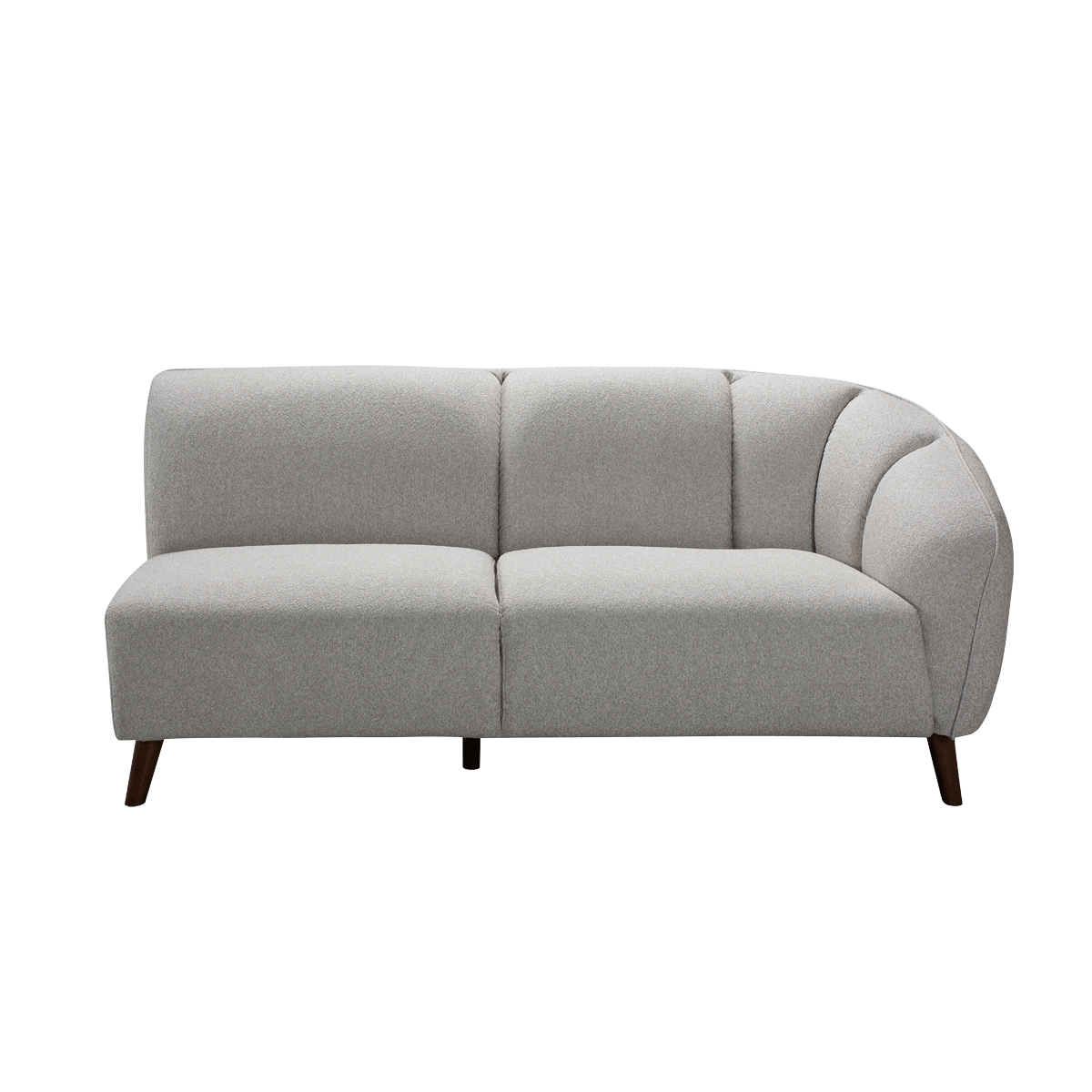 Lin 2-Seater Sofa with Left Chaise Lounge Grey in Kuwait | Buy Online ...