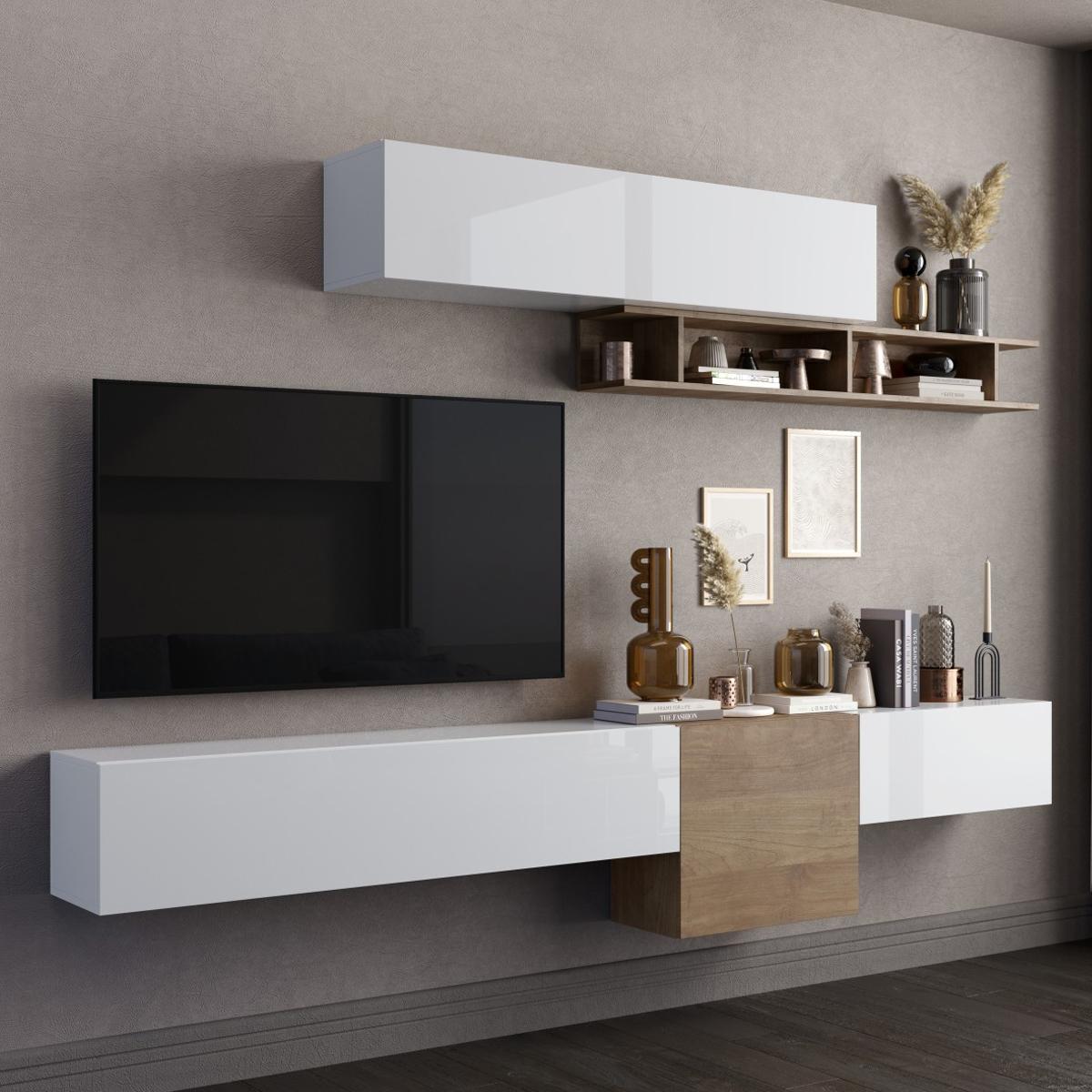 Infinity Modular Wall Unit Set Multicolor in Kuwait | Buy Online ...