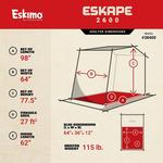 Eskimo Eskape 2600 Flip-Over Ice Shelter