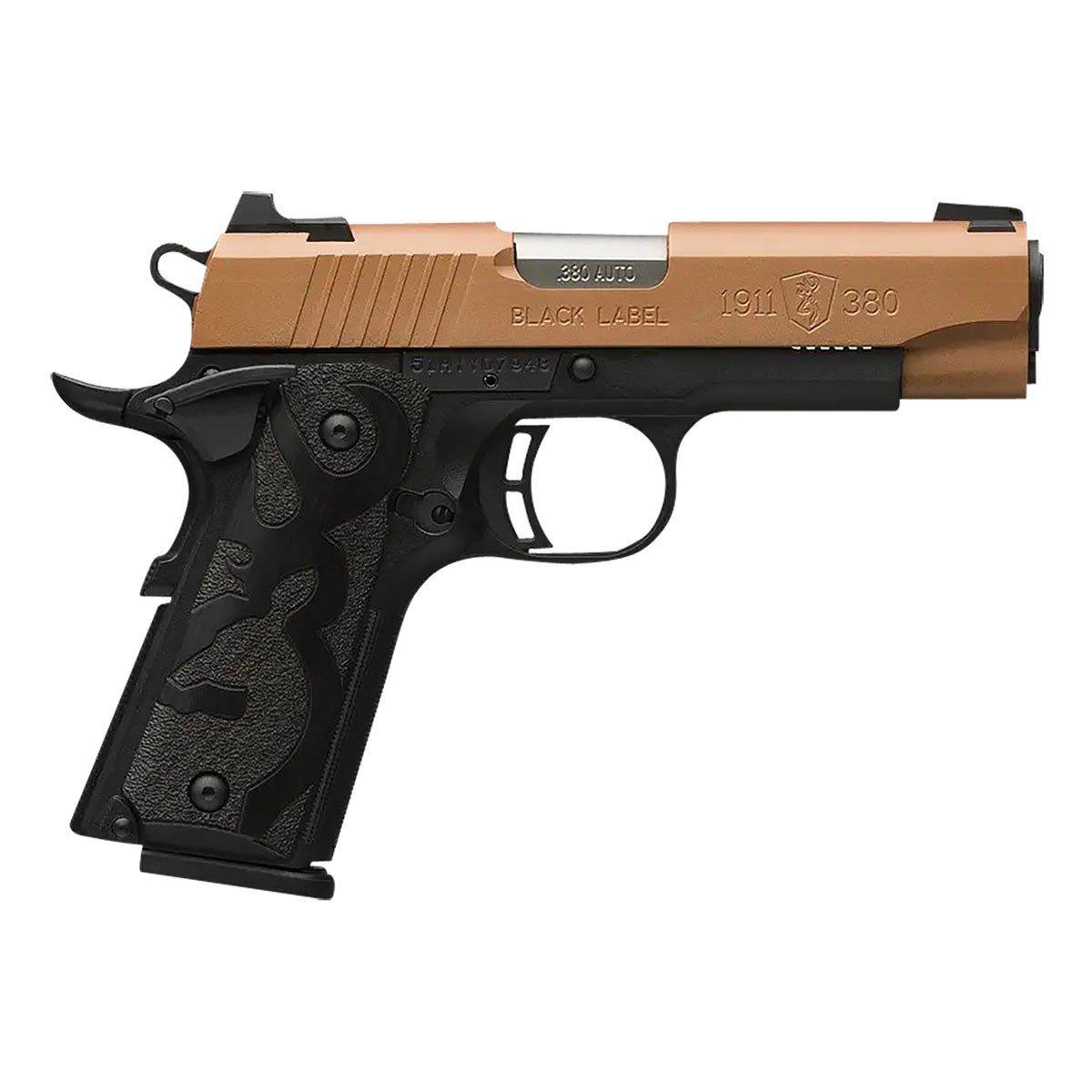 Browning 1911-380 Black Label Copper Compact 380 ACP Pistol