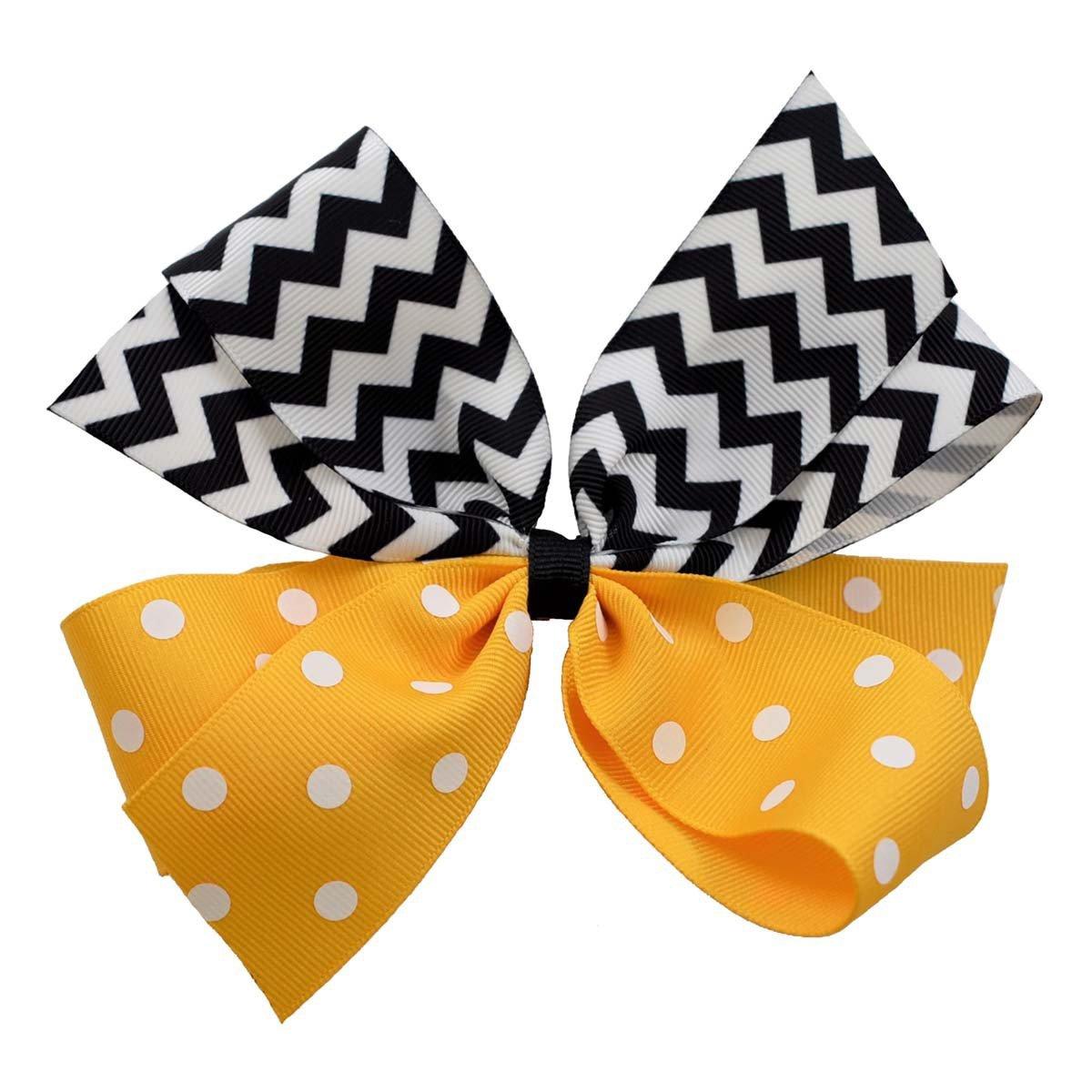 Miss Ashley Chevron Hair Bow